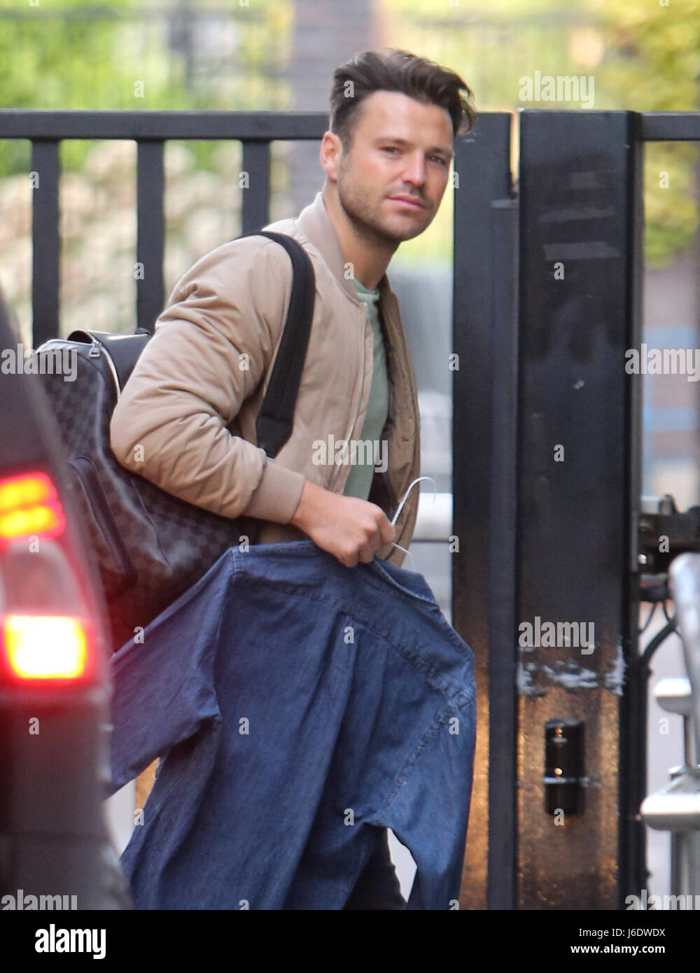 Mark Wright outside ITV Studios Featuring: Mark Wright Where: London ...