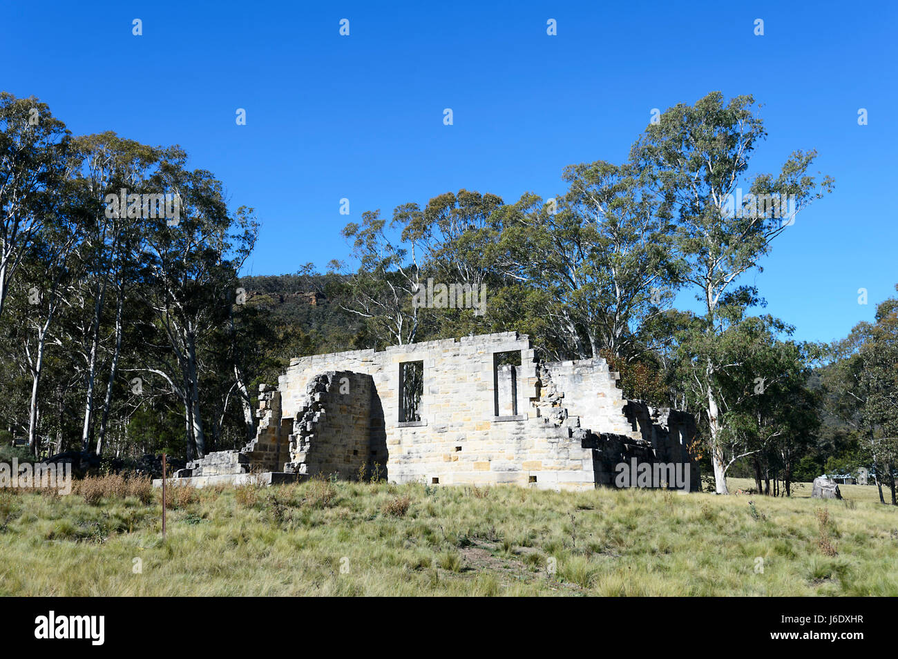 Ruined Cottage in Joadja Ghost Town, a Kerosene Shale mine, Southern ...