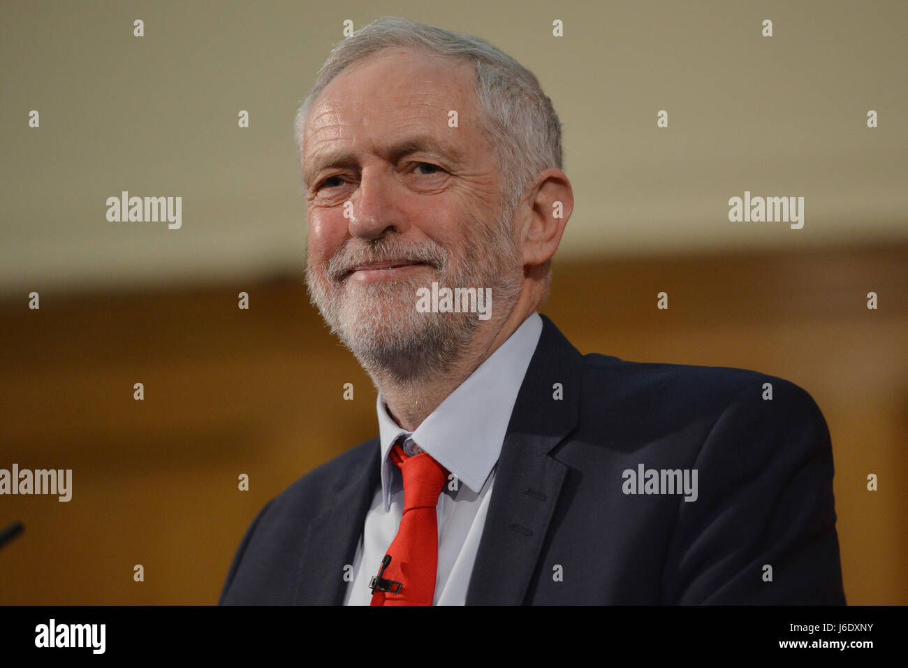 Labour leader Jeremy Corbyn delivers his first 2017 election speech at ...