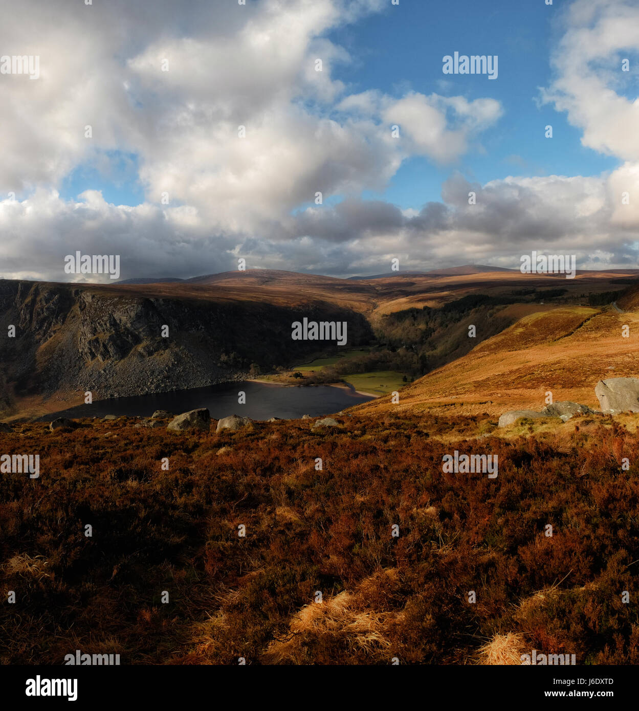 Luggala Valley, Co. Wicklow, Ireland Stock Photo - Alamy