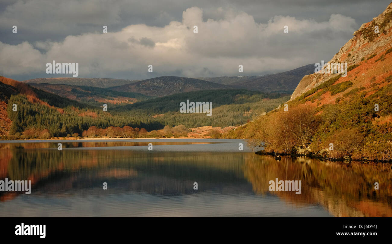Lough Dan, Luggala Valley, Co. Wicklow, Ireland Stock Photo - Alamy