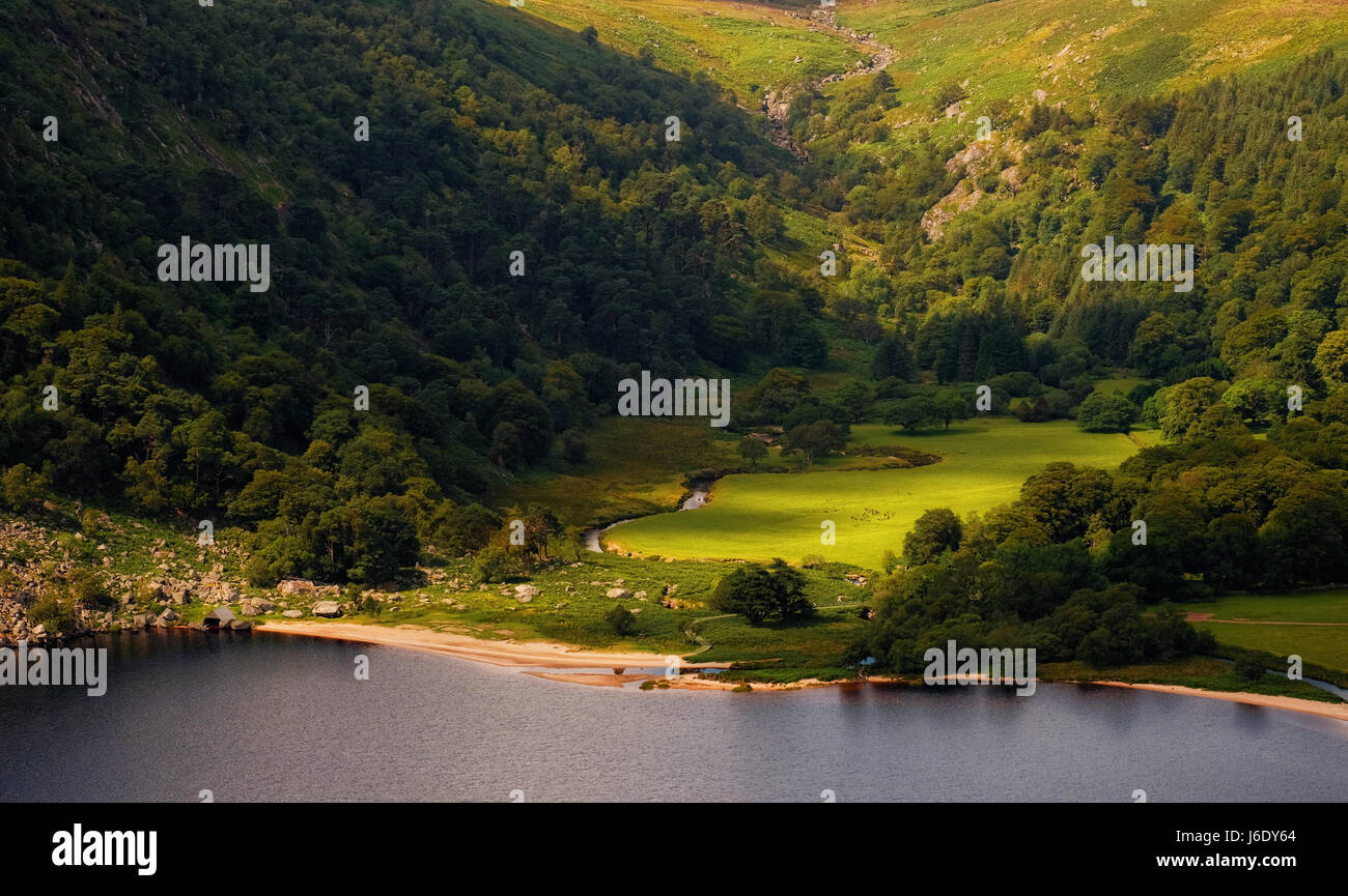 Luggala Valley, Co. Wicklow, Ireland Stock Photo - Alamy