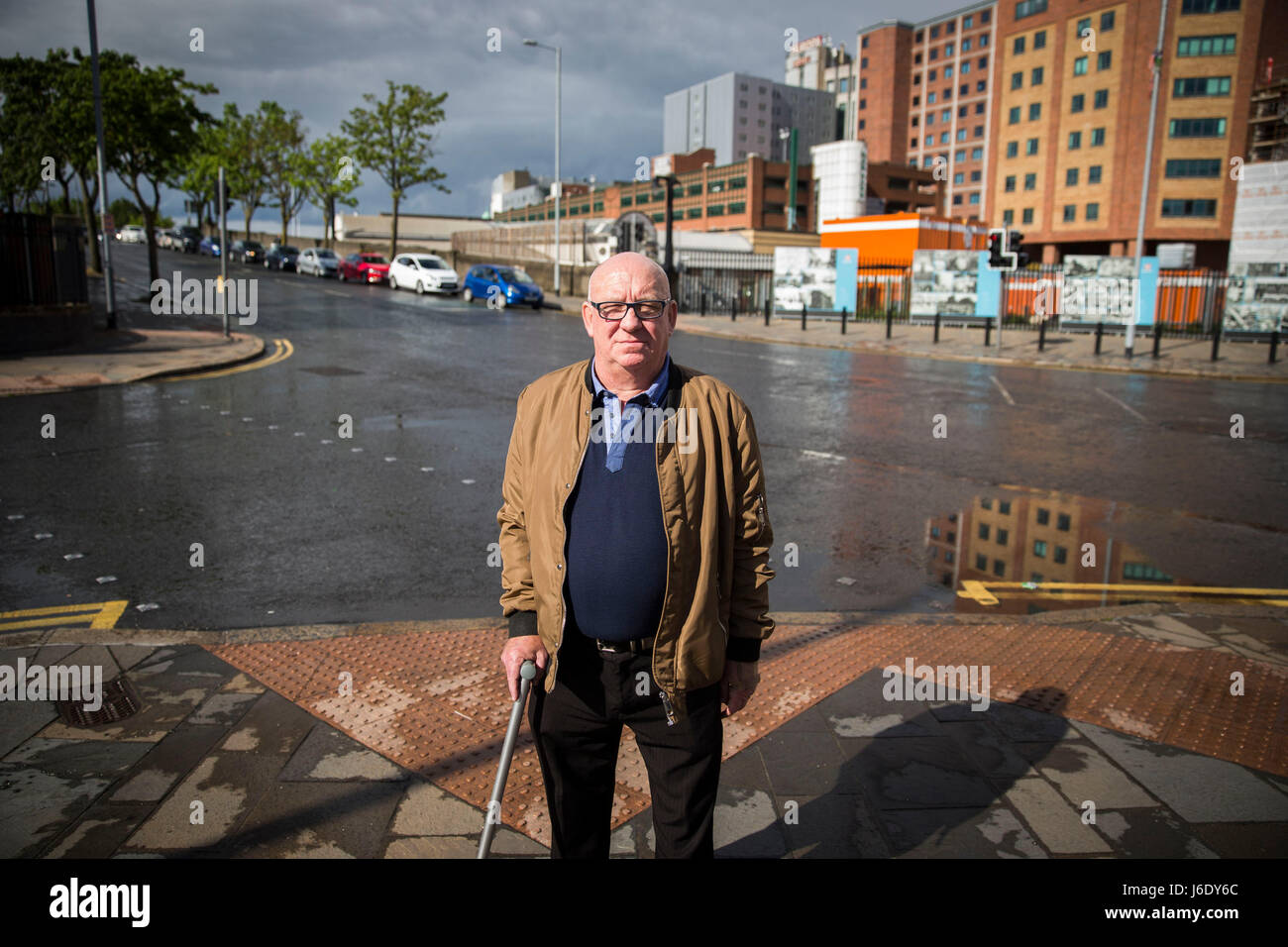 Alex Bunting returns to Boyne Bridge in the Sandy Row area of South ...