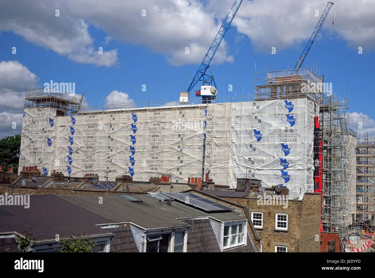 Islington Square redevelopment of former Royal Mail site, Islington ...