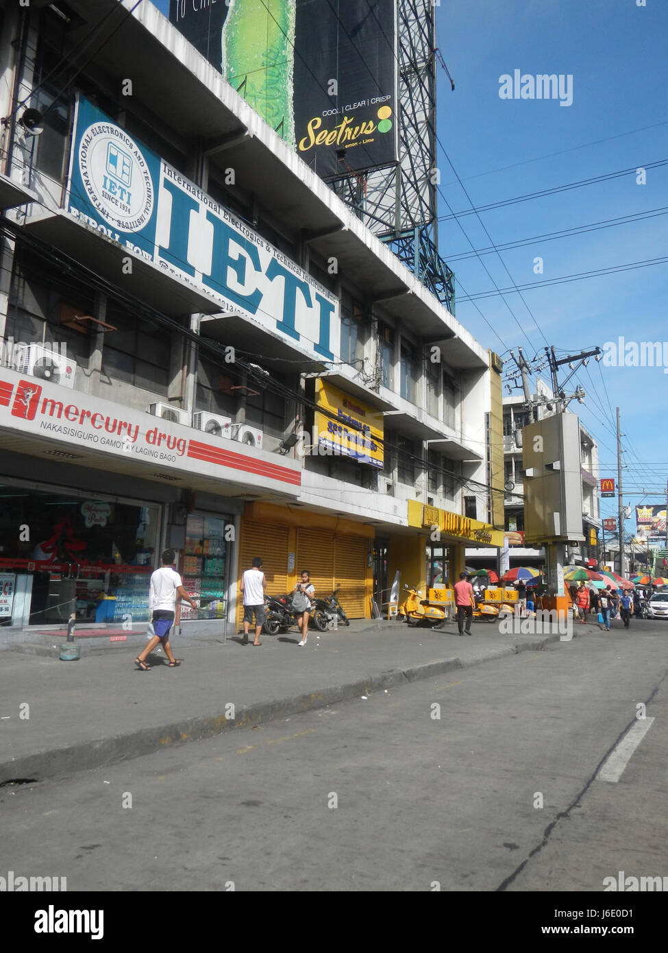 This image depicts a section of EDSA, a major highway in Metro Manila ...