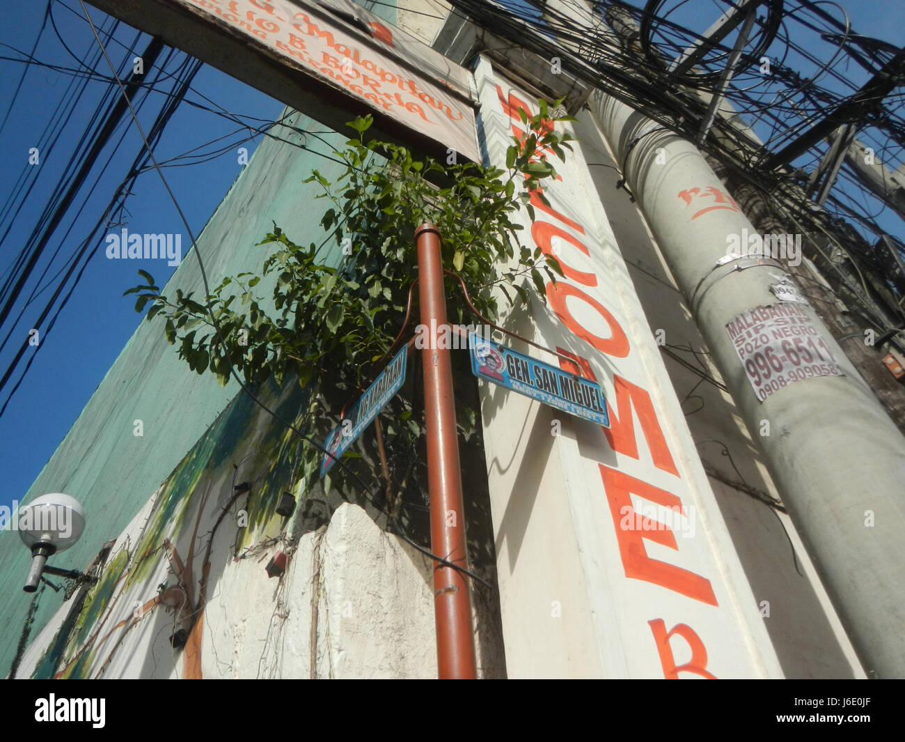 This title refers to the roads and landmarks in the Sangandaan area of ...