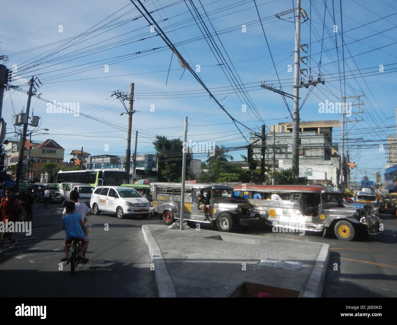 07520 Caloocan City Sangandaan Barangays Roads SM Landmarks 17 Stock ...