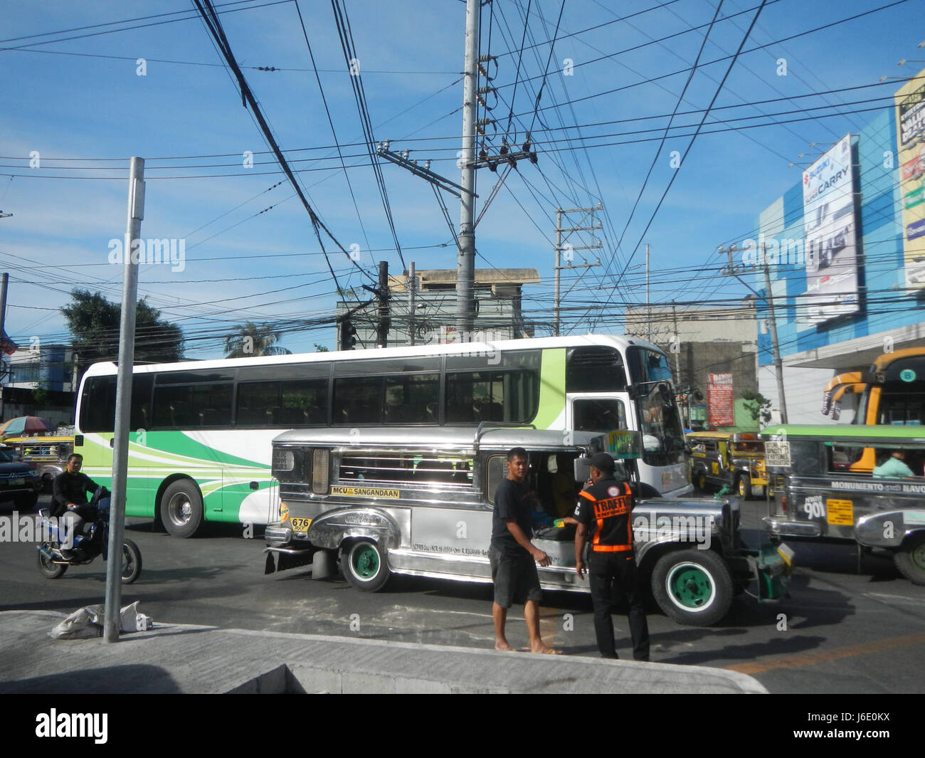 07540 Caloocan City Sangandaan Barangays Roads SM Landmarks 09 Stock ...