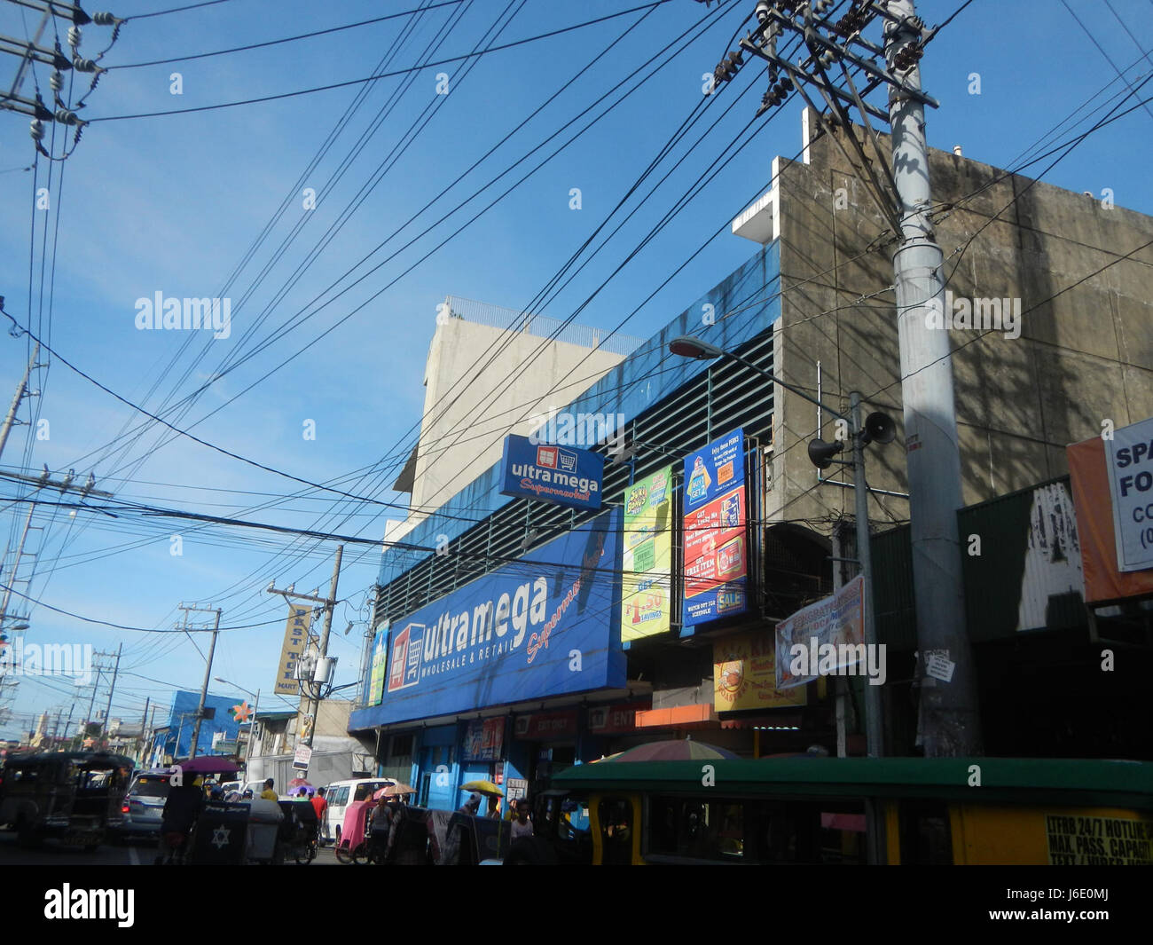 07568 Caloocan City Sangandaan Barangays Roads SM Landmarks 01 Stock ...