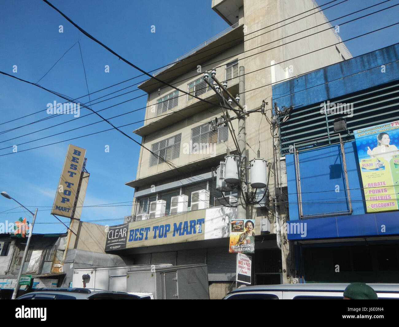 07568 Caloocan City Sangandaan Barangays Roads SM Landmarks 13 Stock ...