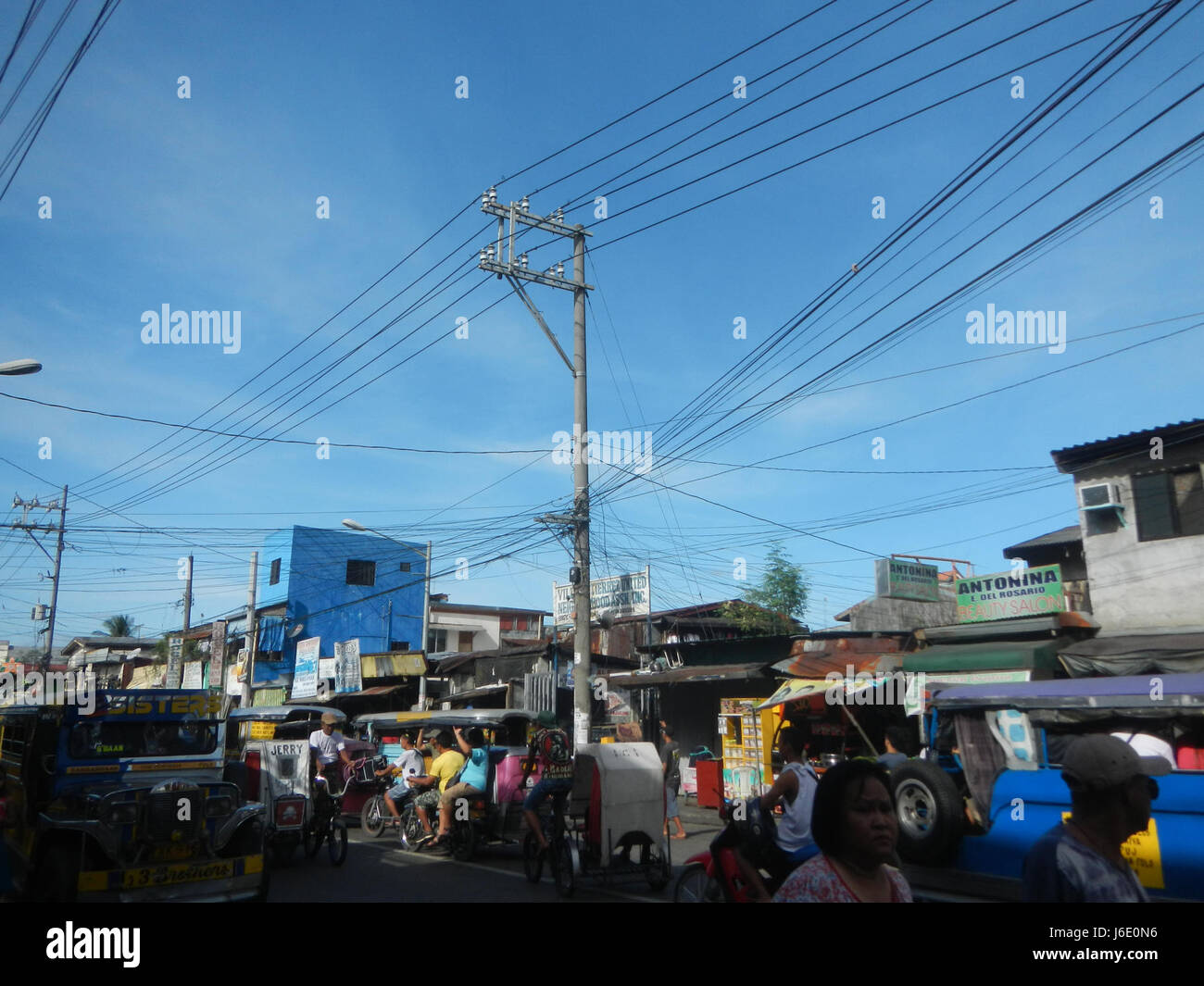07568 Caloocan City Sangandaan Barangays Roads SM Landmarks 15 Stock ...