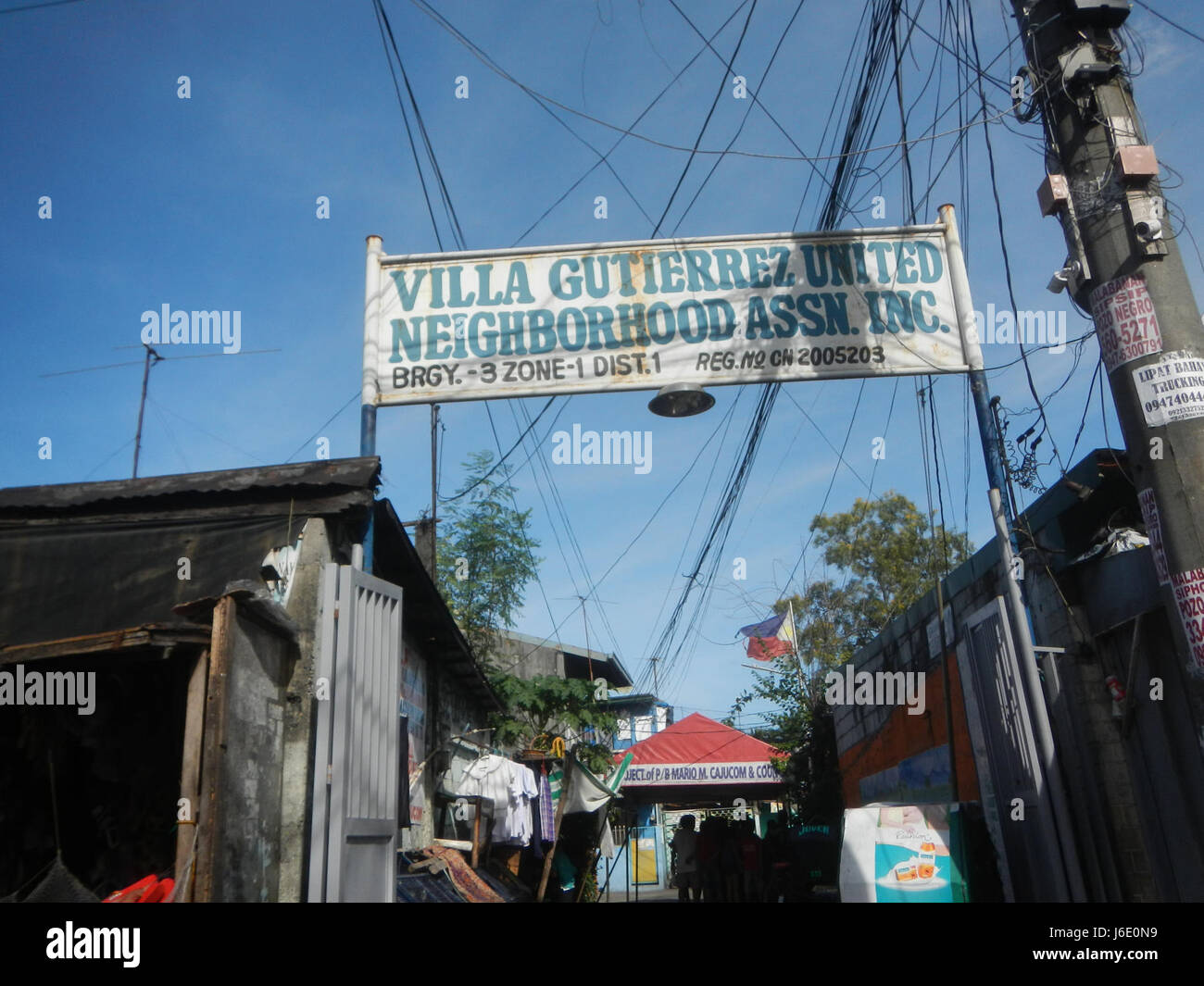07568 Caloocan City Sangandaan Barangays Roads SM Landmarks 18 Stock ...