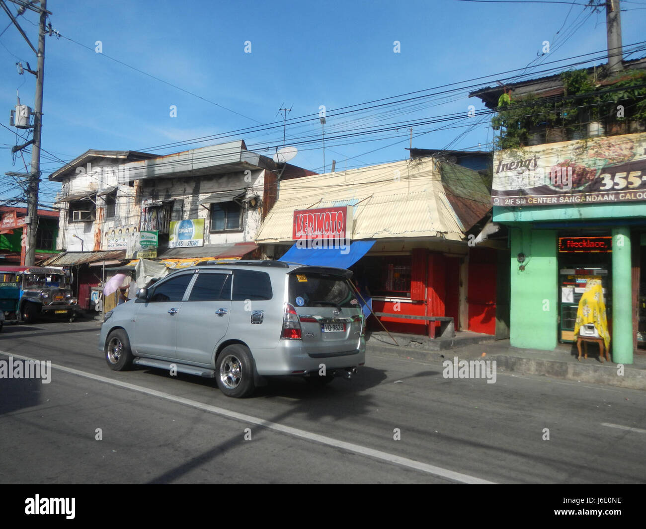 07568 Caloocan City Sangandaan Barangays Roads SM Landmarks 22 Stock ...