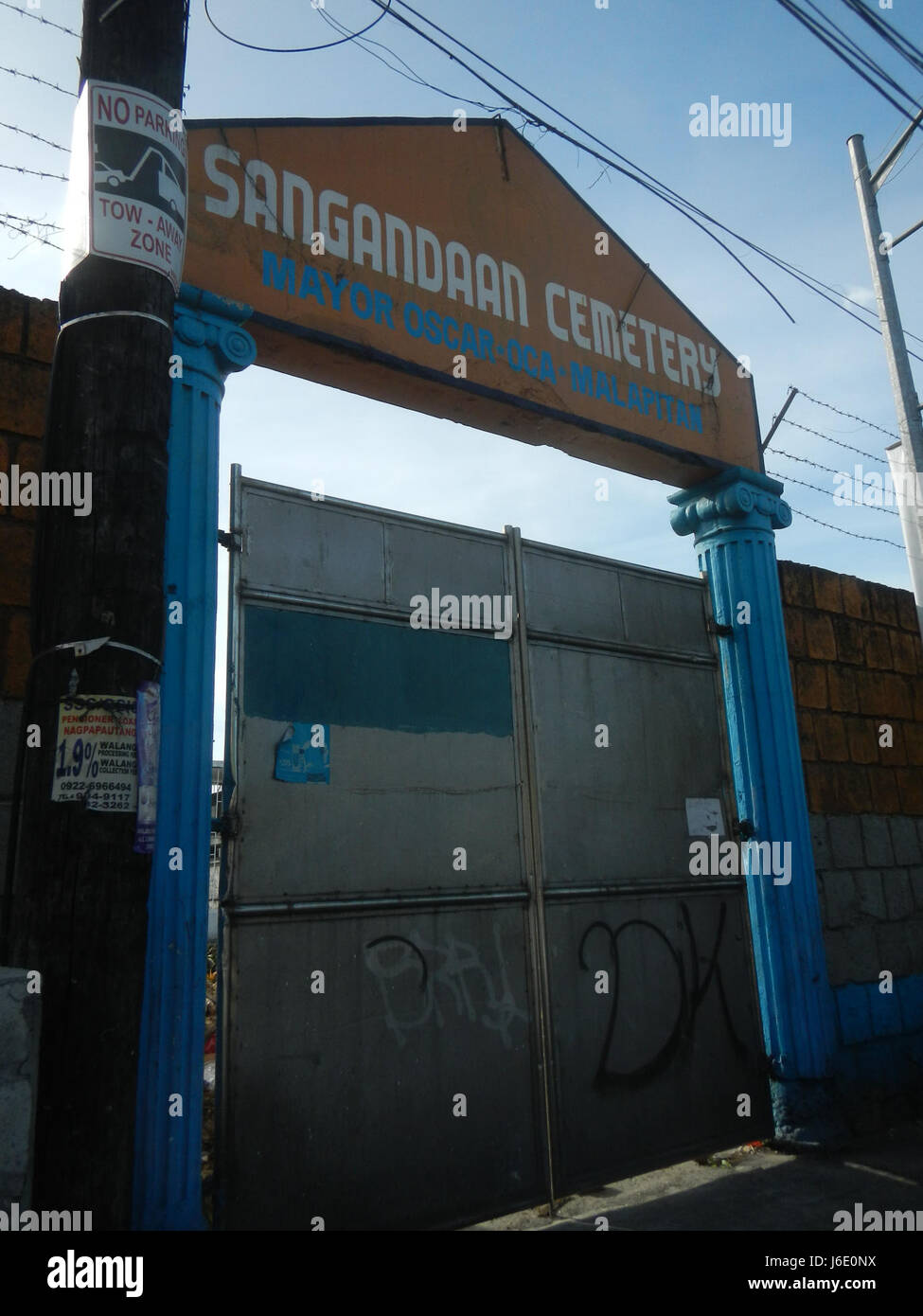 07602 Caloocan City Sangandaan Barangays Roads SM Landmarks 06 Stock ...