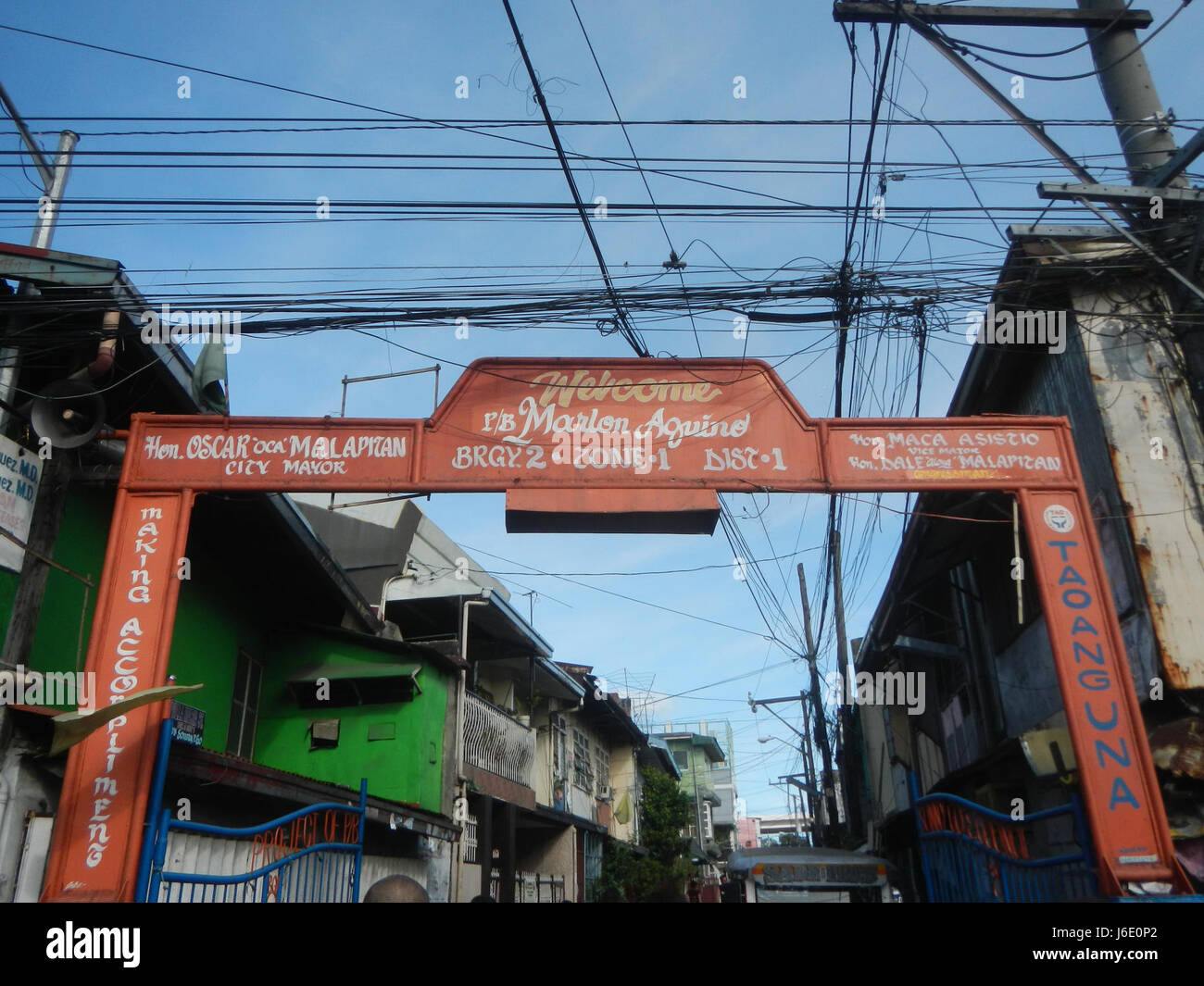 07602 Caloocan City Sangandaan Barangays Roads SM Landmarks 10 Stock ...