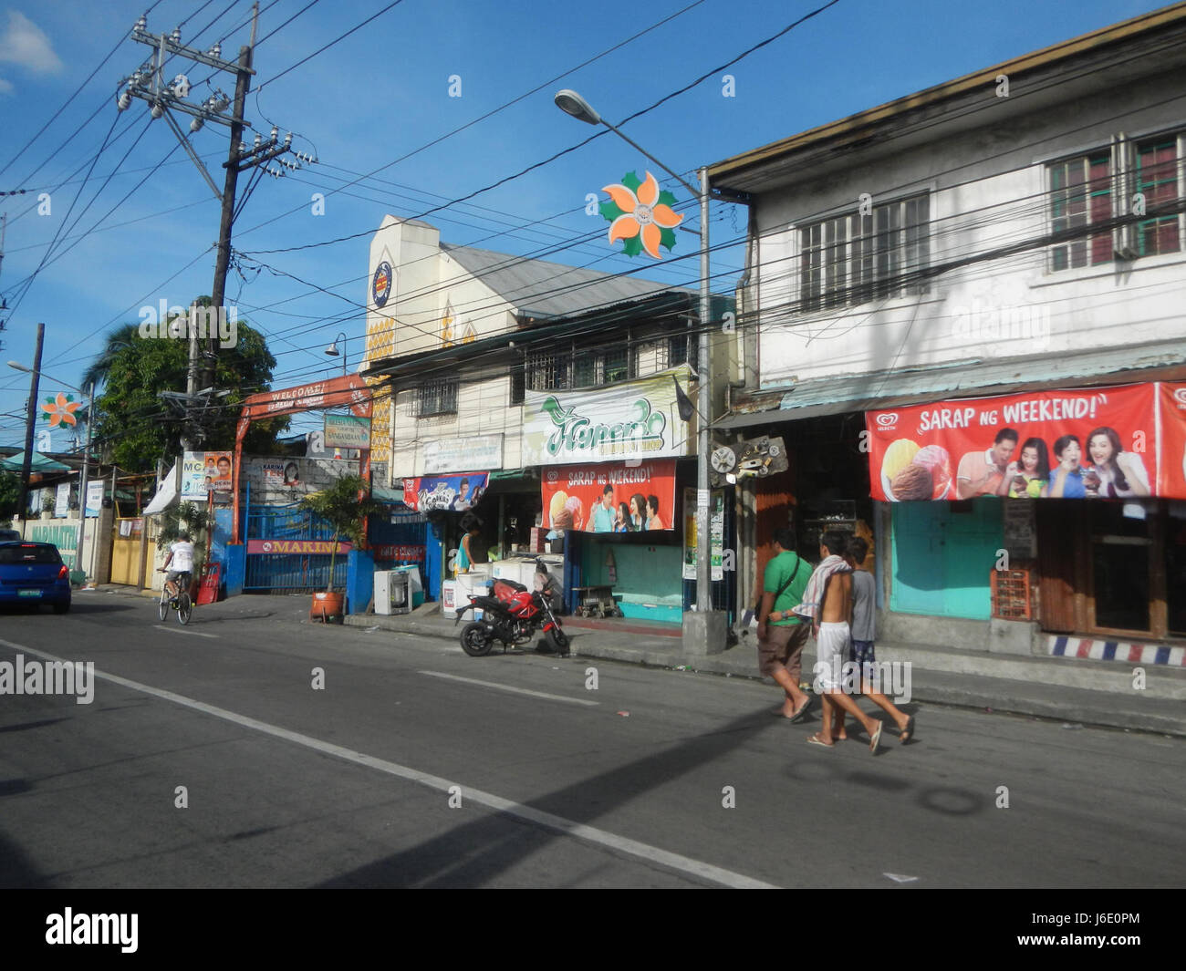 07627 Caloocan City Sangandaan Barangays Roads SM Landmarks 01 Stock ...