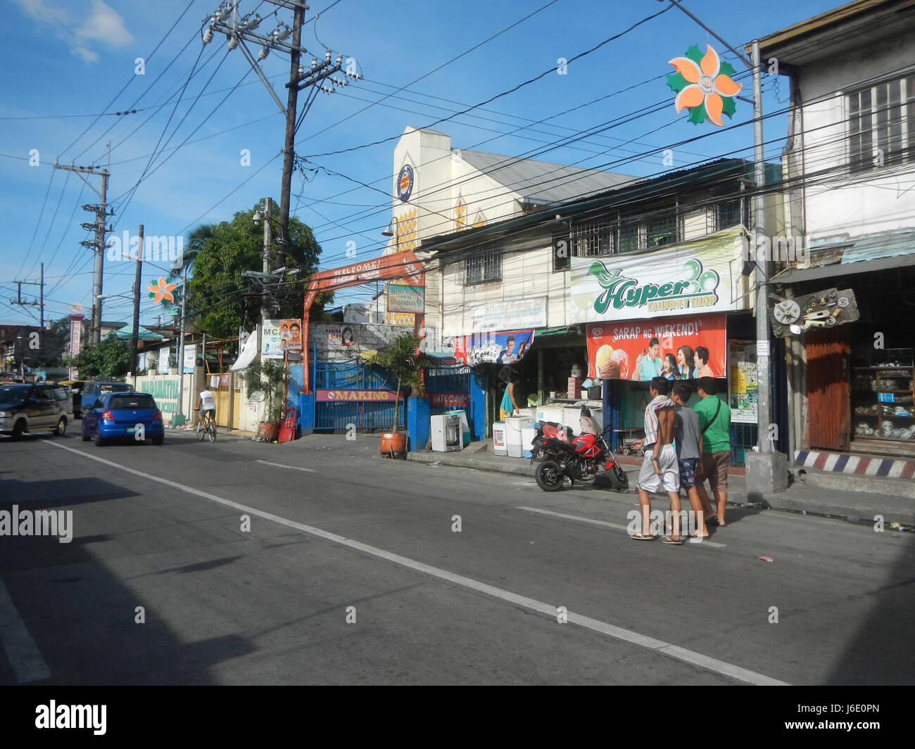 07627 Caloocan City Sangandaan Barangays Roads SM Landmarks 02 Stock ...