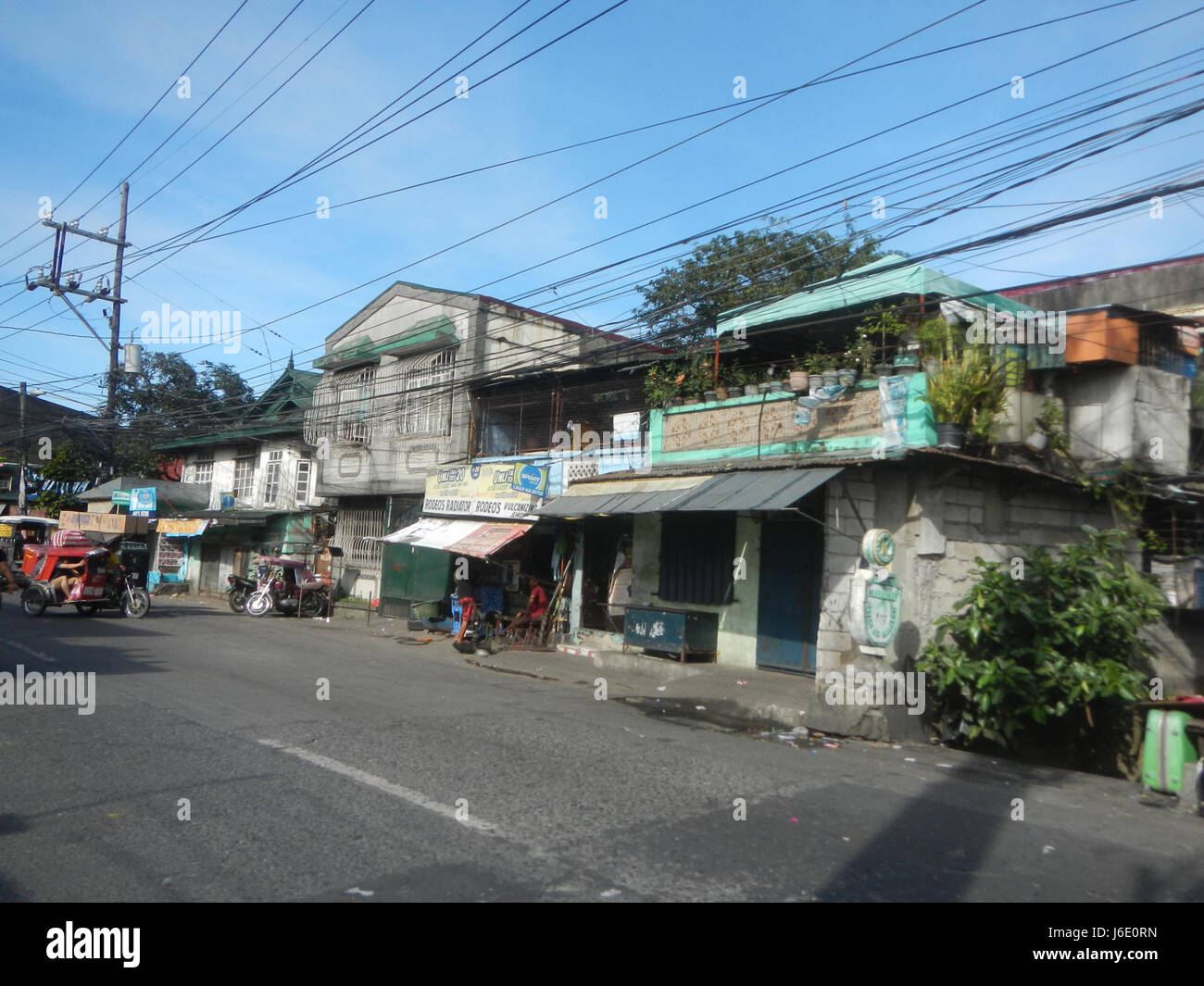 This image captures a view of Caloocan City, highlighting Sangandaan ...