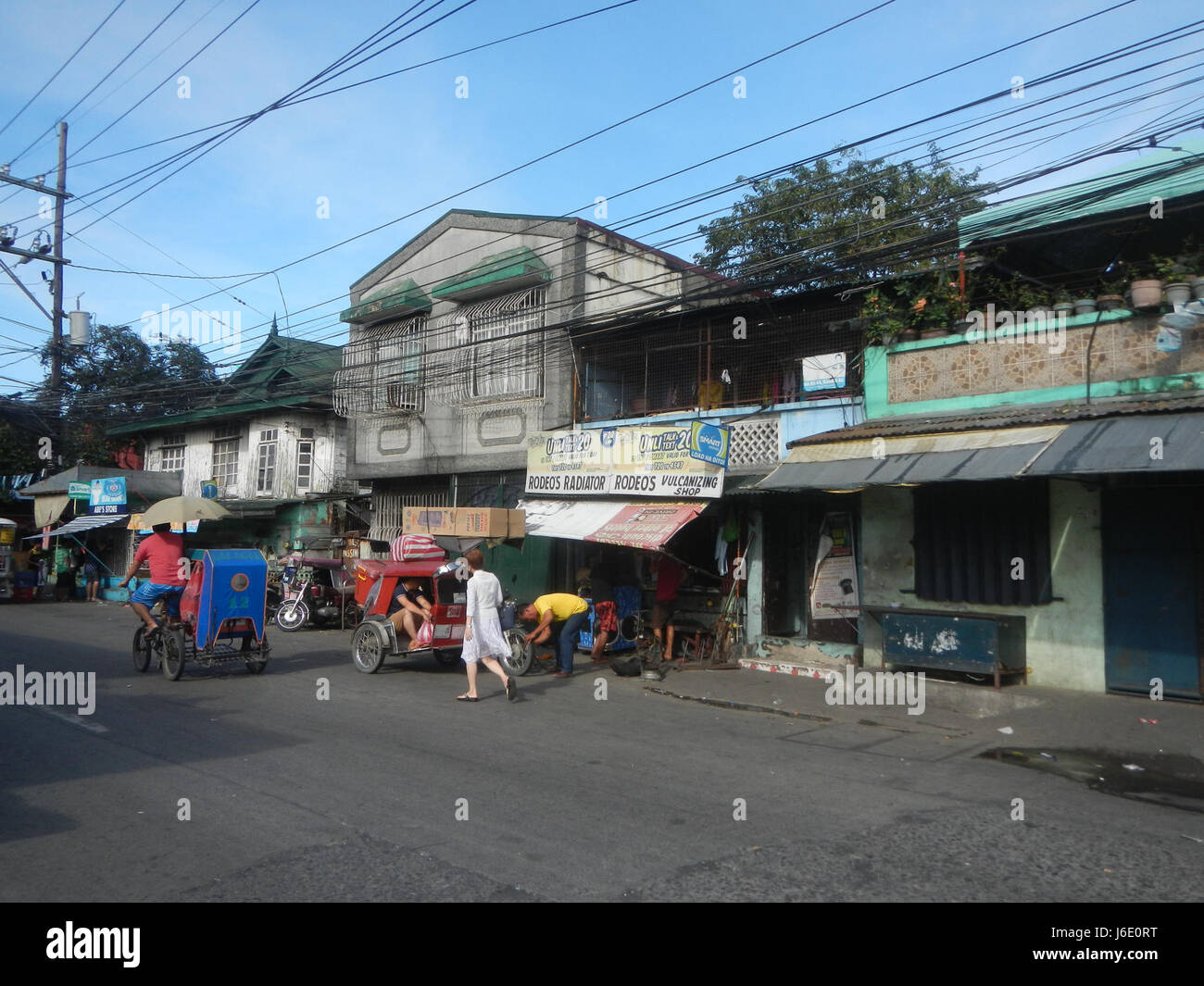 07652 Caloocan City Sangandaan Barangays Roads SM Landmarks 05 Stock ...