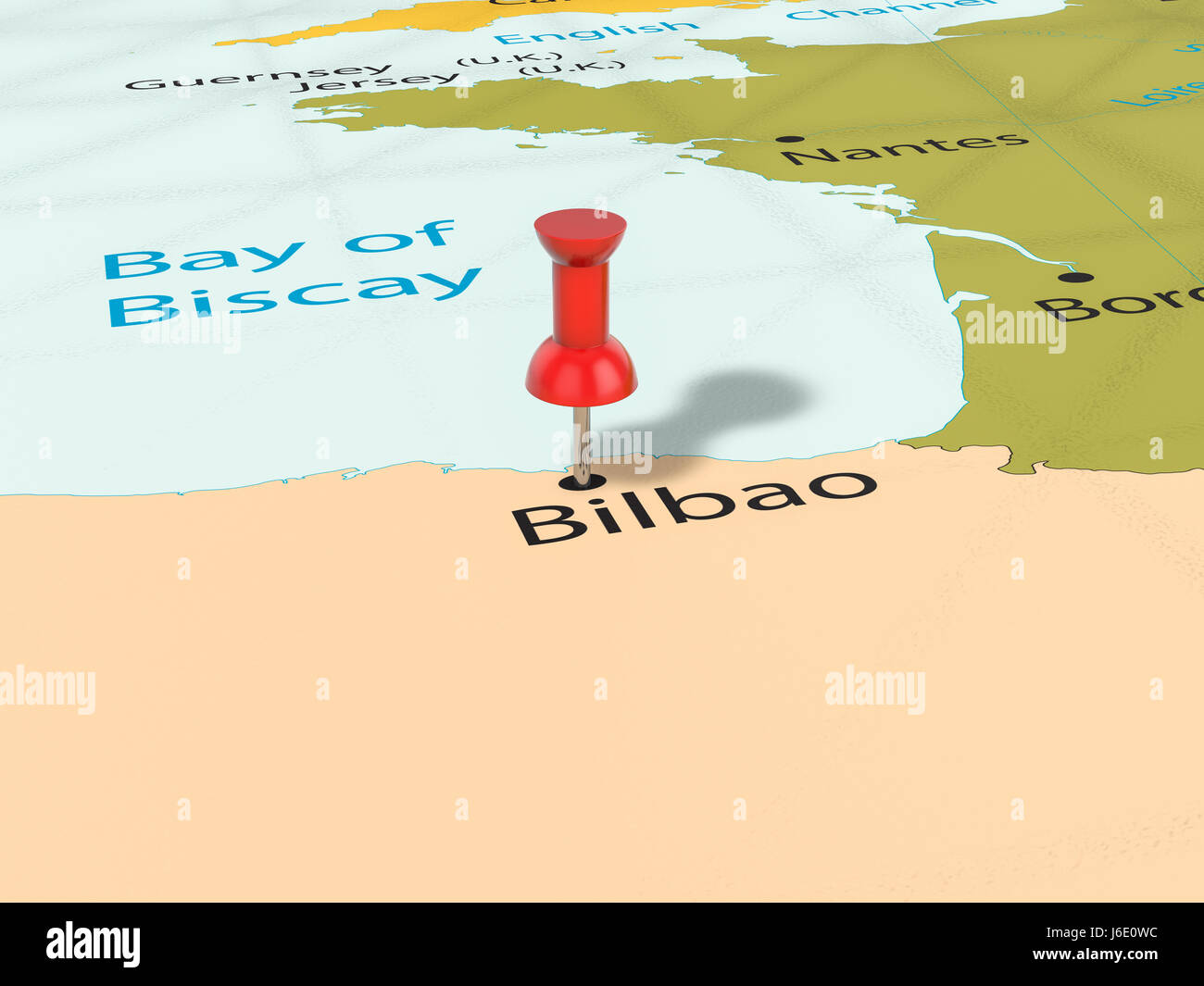 Bilbao map hi-res stock photography and images - Alamy