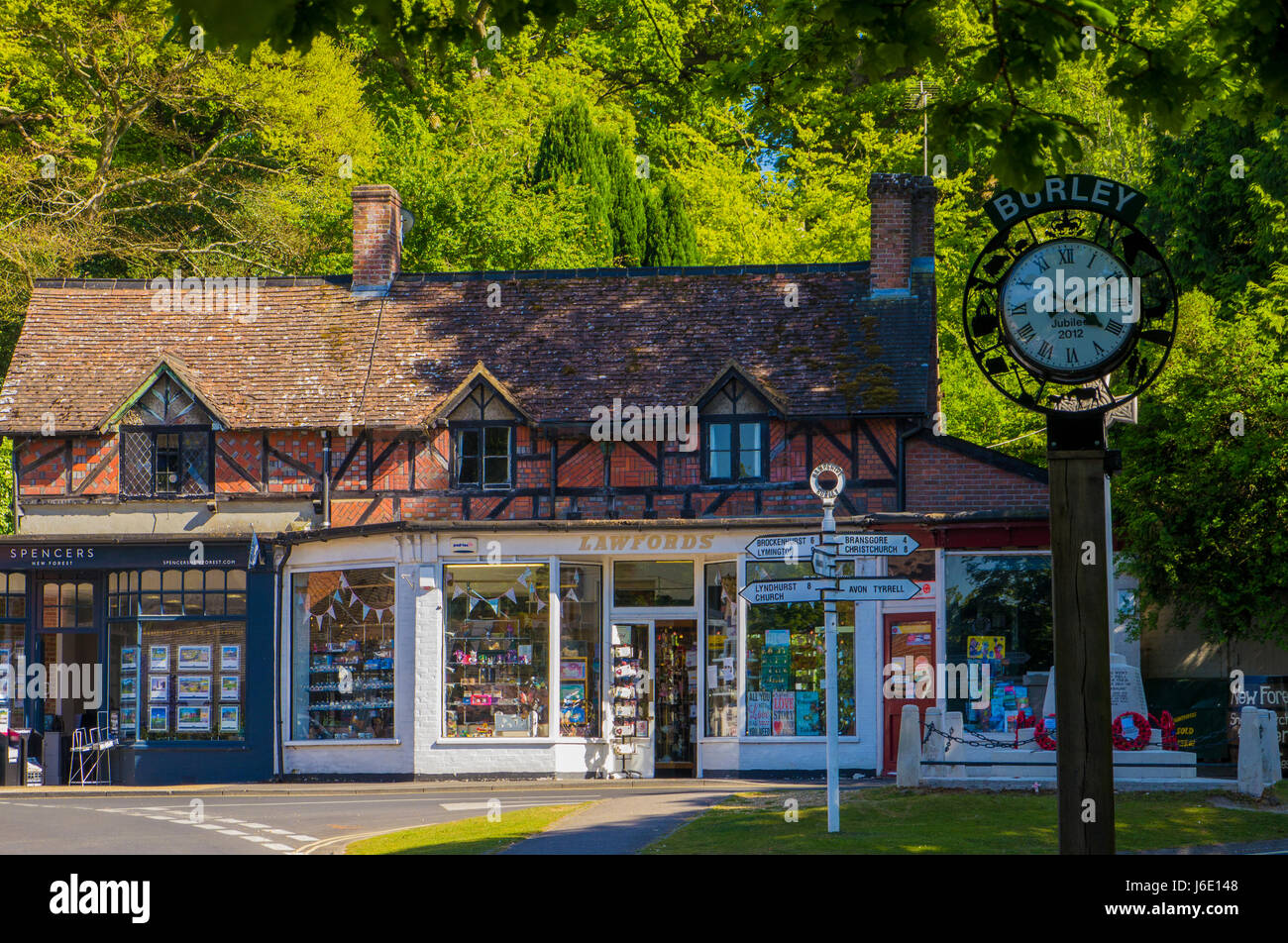 The small village of Burley is a major attraction for visitors to the ...