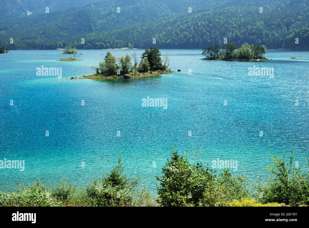 island fresh water lake inland water water landscape scenery ...