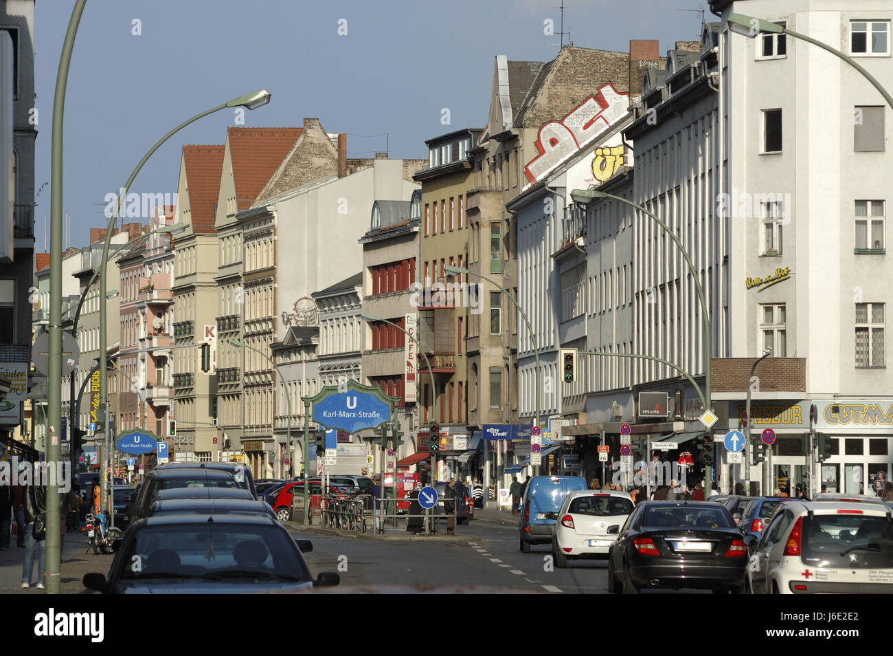 karl-marx-strasse in berlin-neuklln Stock Photo - Alamy