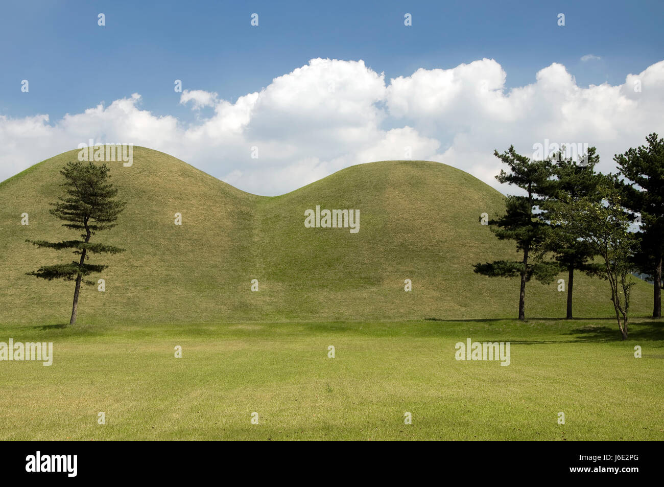 tumuli park,south korea Stock Photo - Alamy
