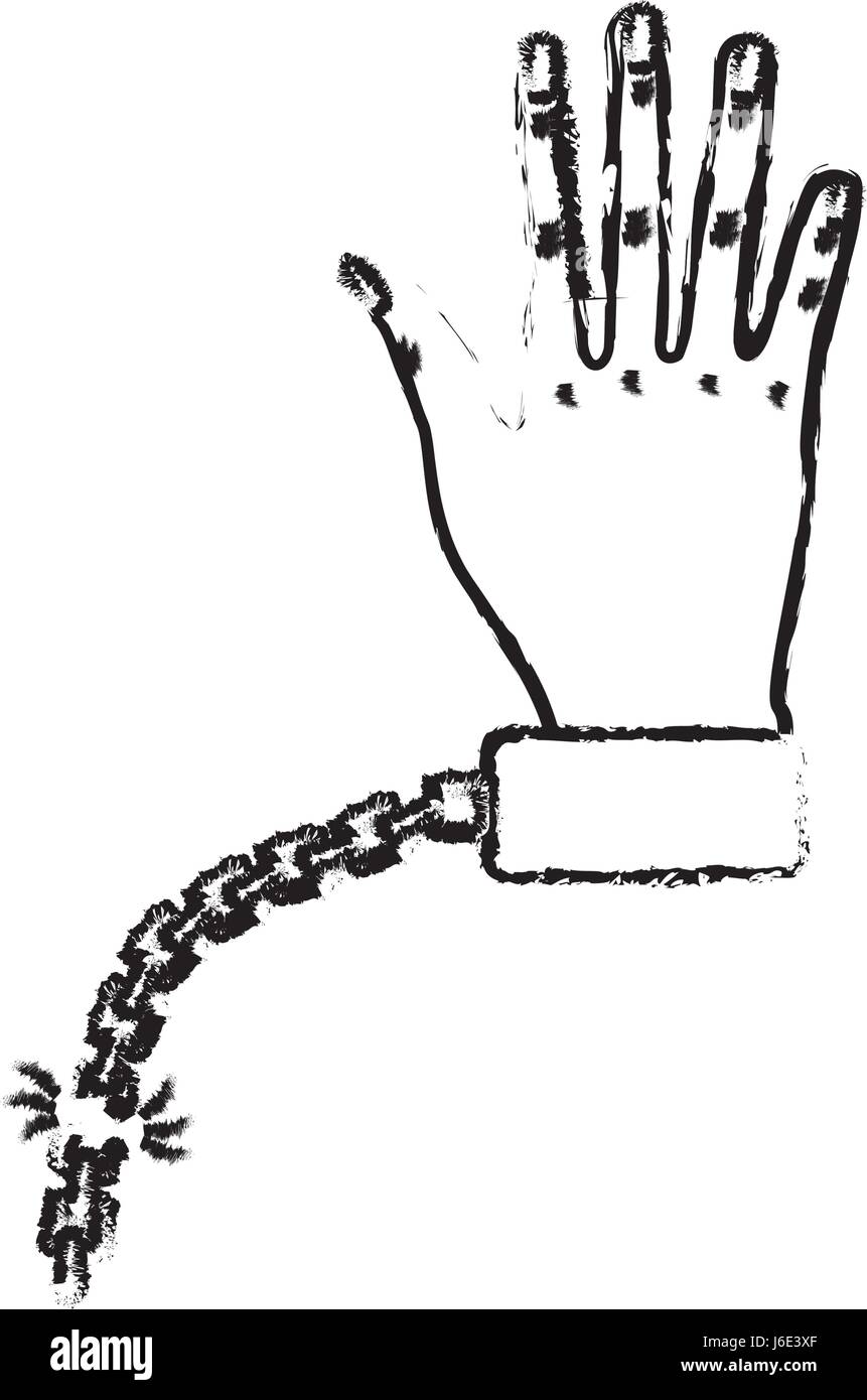 Male figure with raised arms Cut Out Stock Images & Pictures - Alamy