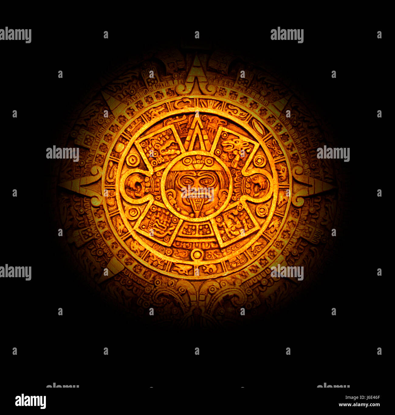Aztec Calendar High Resolution Stock Photography and Images - Alamy