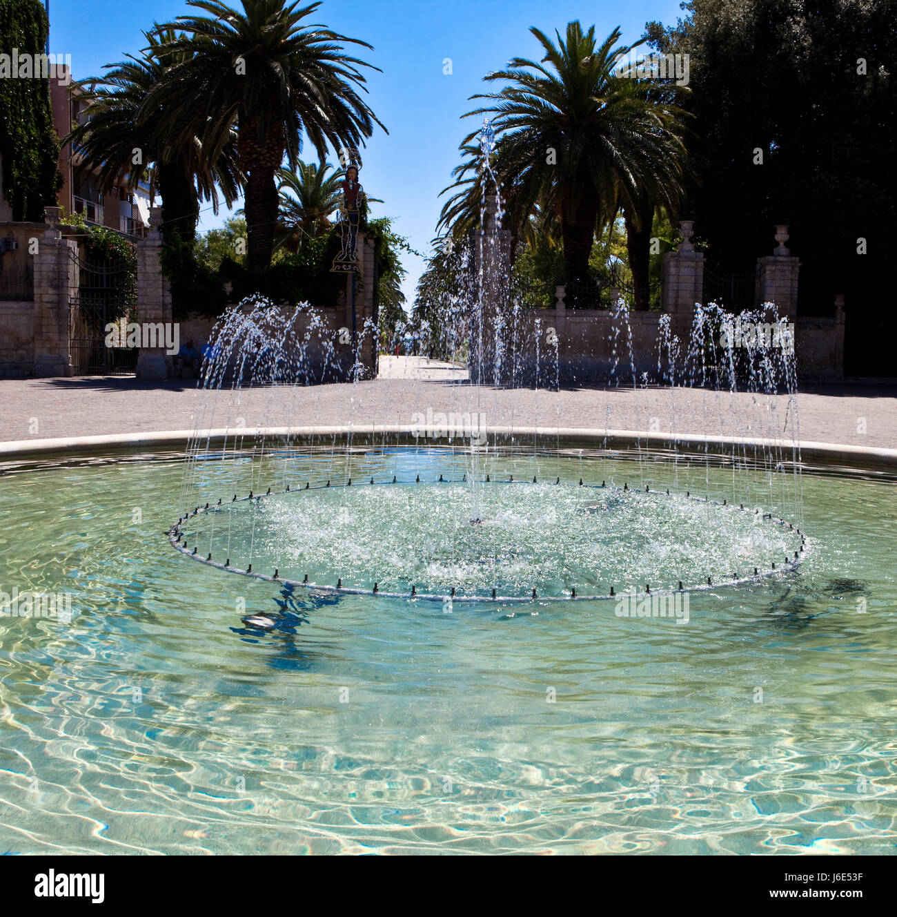 fountain abstract sicily coruscating sparkling italy fresh water ...