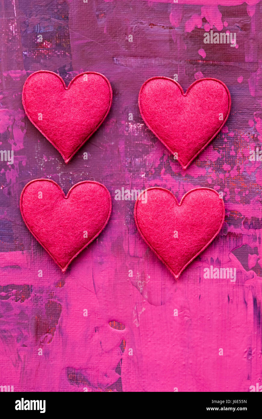 painting purple painted love in love fell in love heart coloured ...