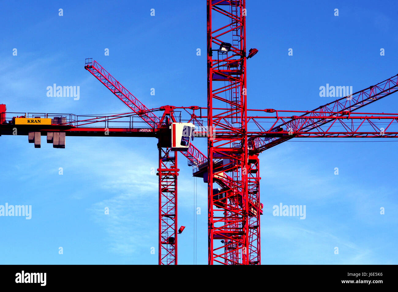 tower tool steel metal raise work job labor crane construction site ...