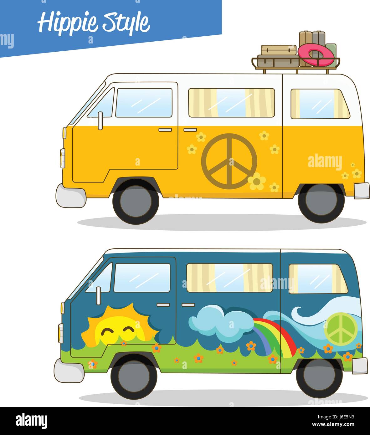 Hippie Van Stock Photos & Hippie Van Stock Images - Alamy