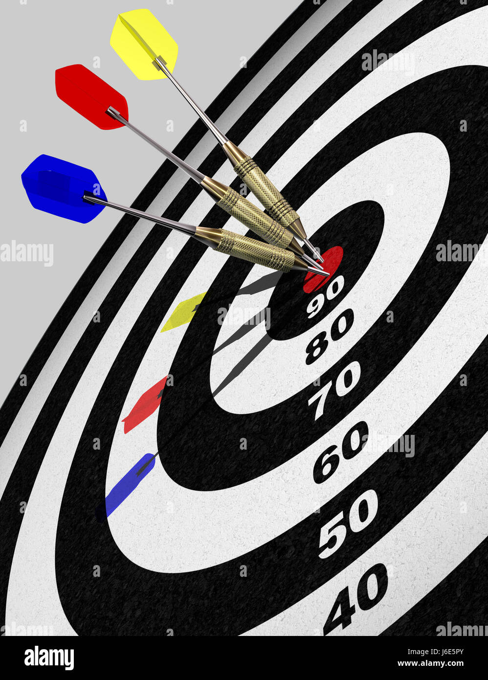 hit aim goal direct hit target success victory win blue hit eye organ ...