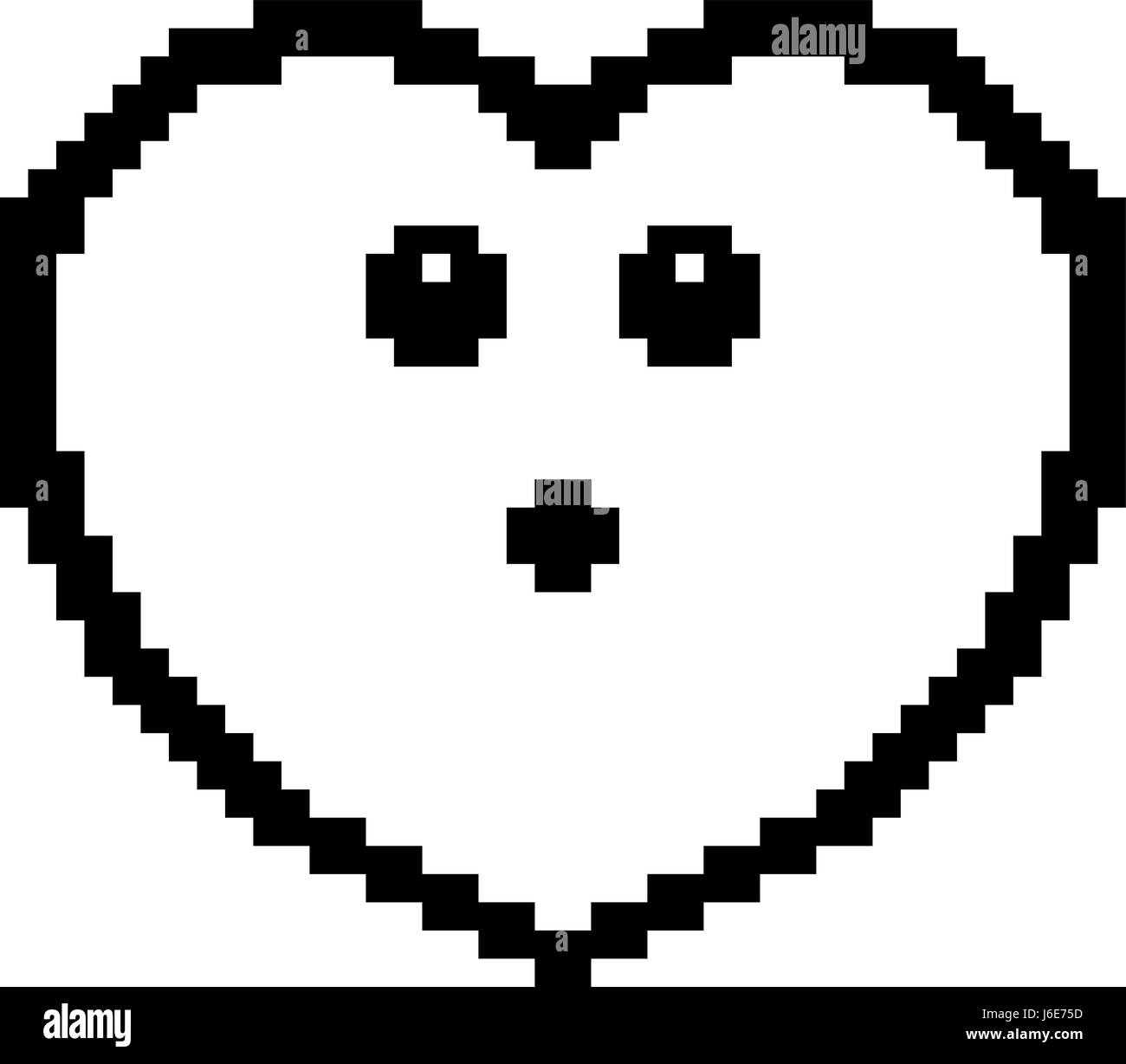 An illustration of a ghost looking surprised in an 8-bit cartoon style ...