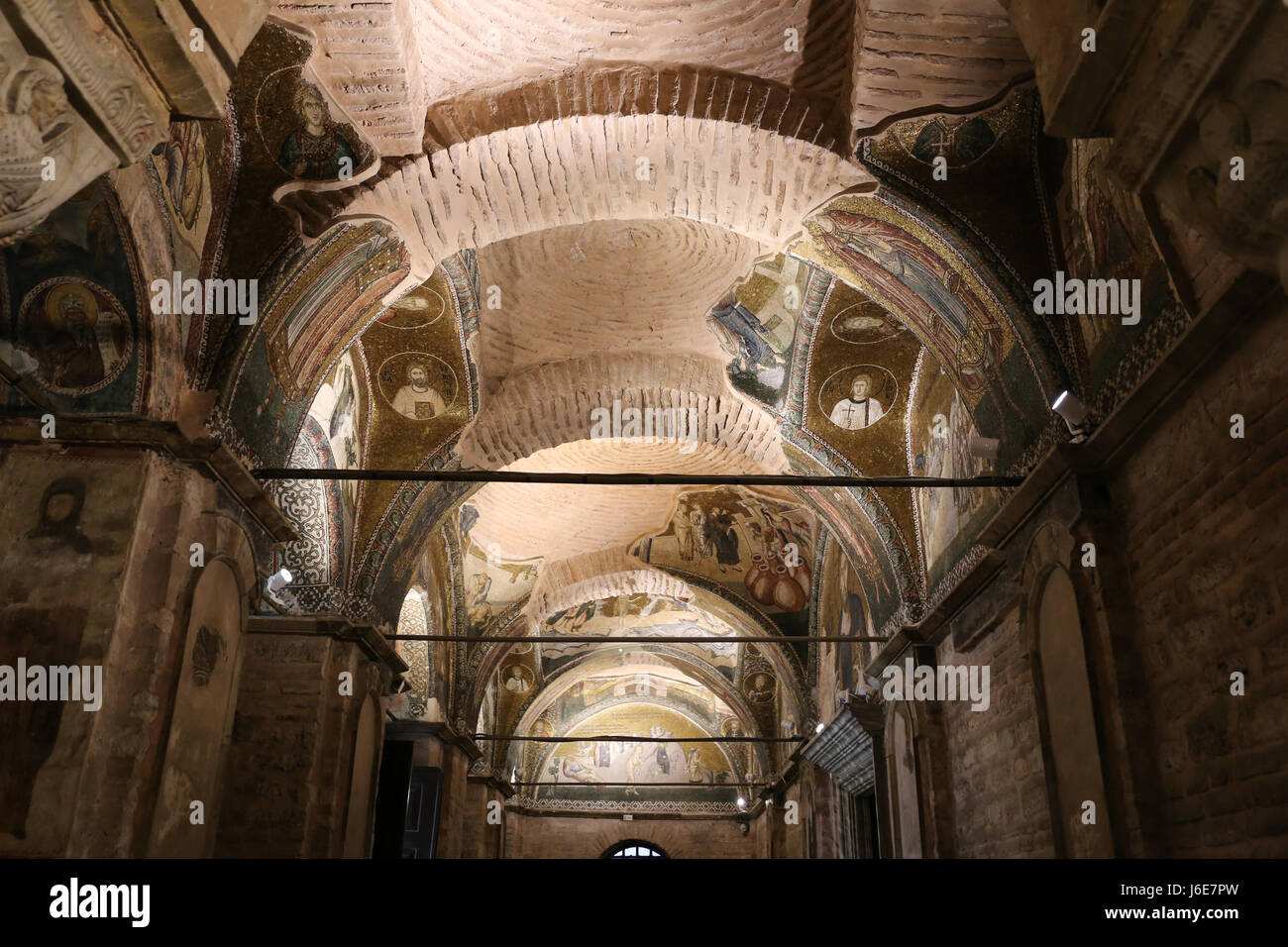 Inside of Chora Church in Istanbul City, Turkey Stock Photo - Alamy