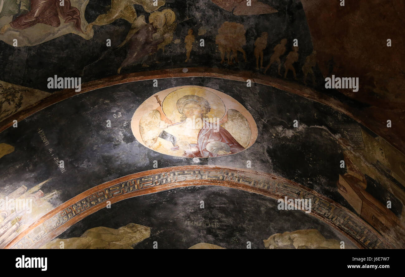 Inside of Chora Church in Istanbul City, Turkey Stock Photo - Alamy