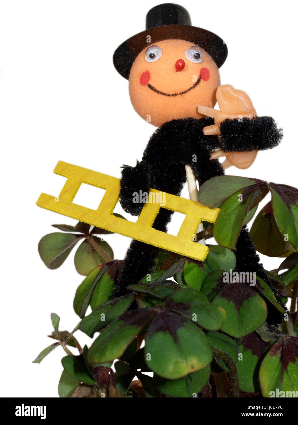 Chimney sweep with a ladder hi-res stock photography and images - Alamy