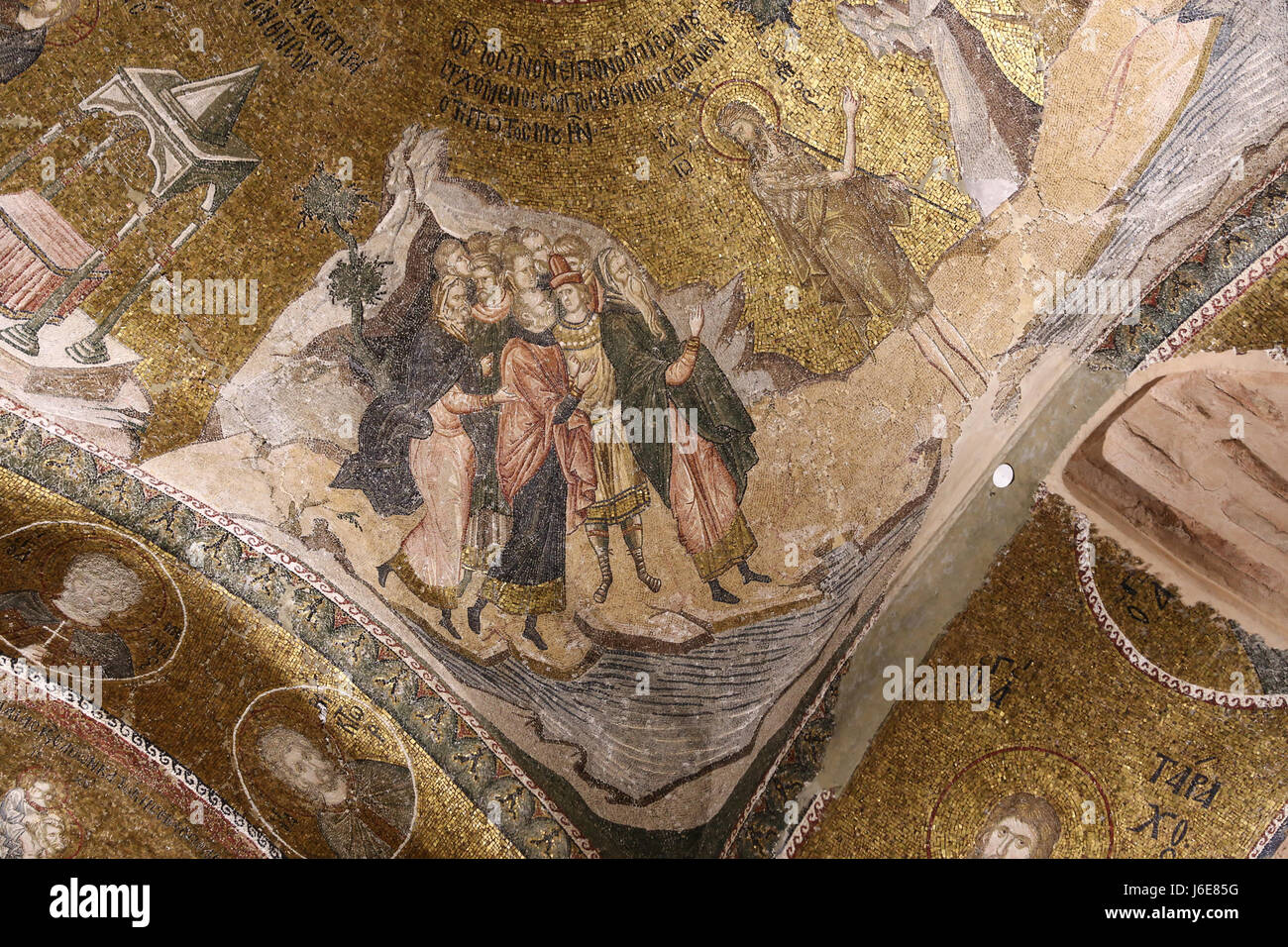 Inside of Chora Church in Istanbul City, Turkey Stock Photo - Alamy