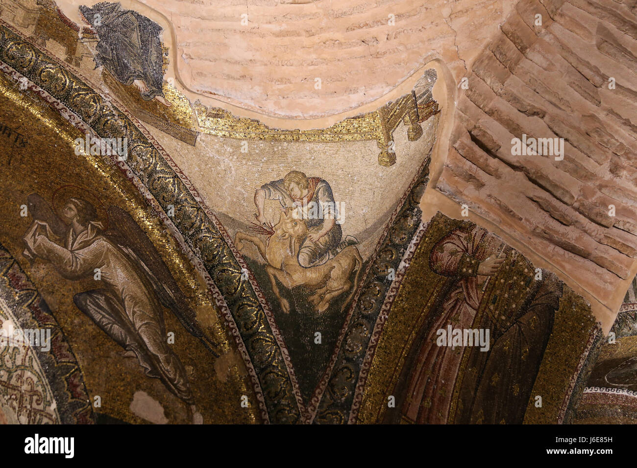 Inside of Chora Church in Istanbul City, Turkey Stock Photo - Alamy