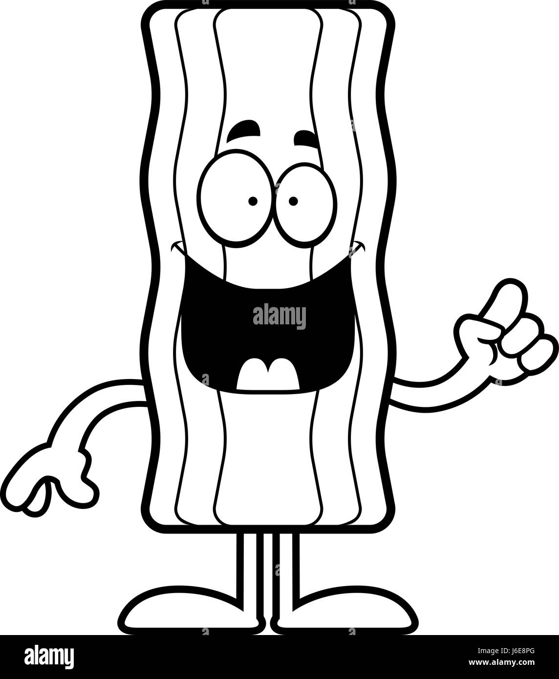 Bacon Coloring Book