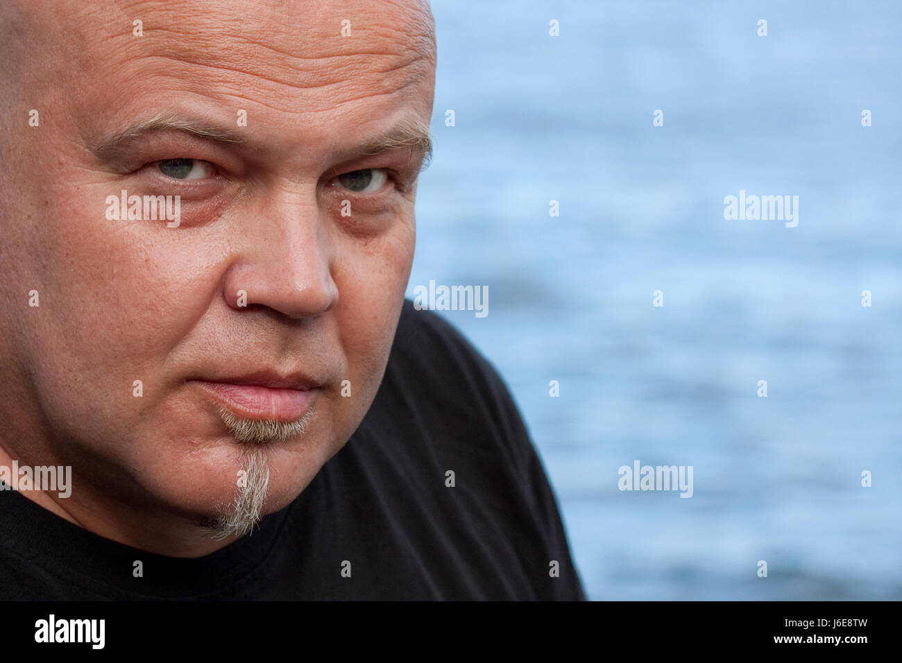 bald man with Stock Photo - Alamy