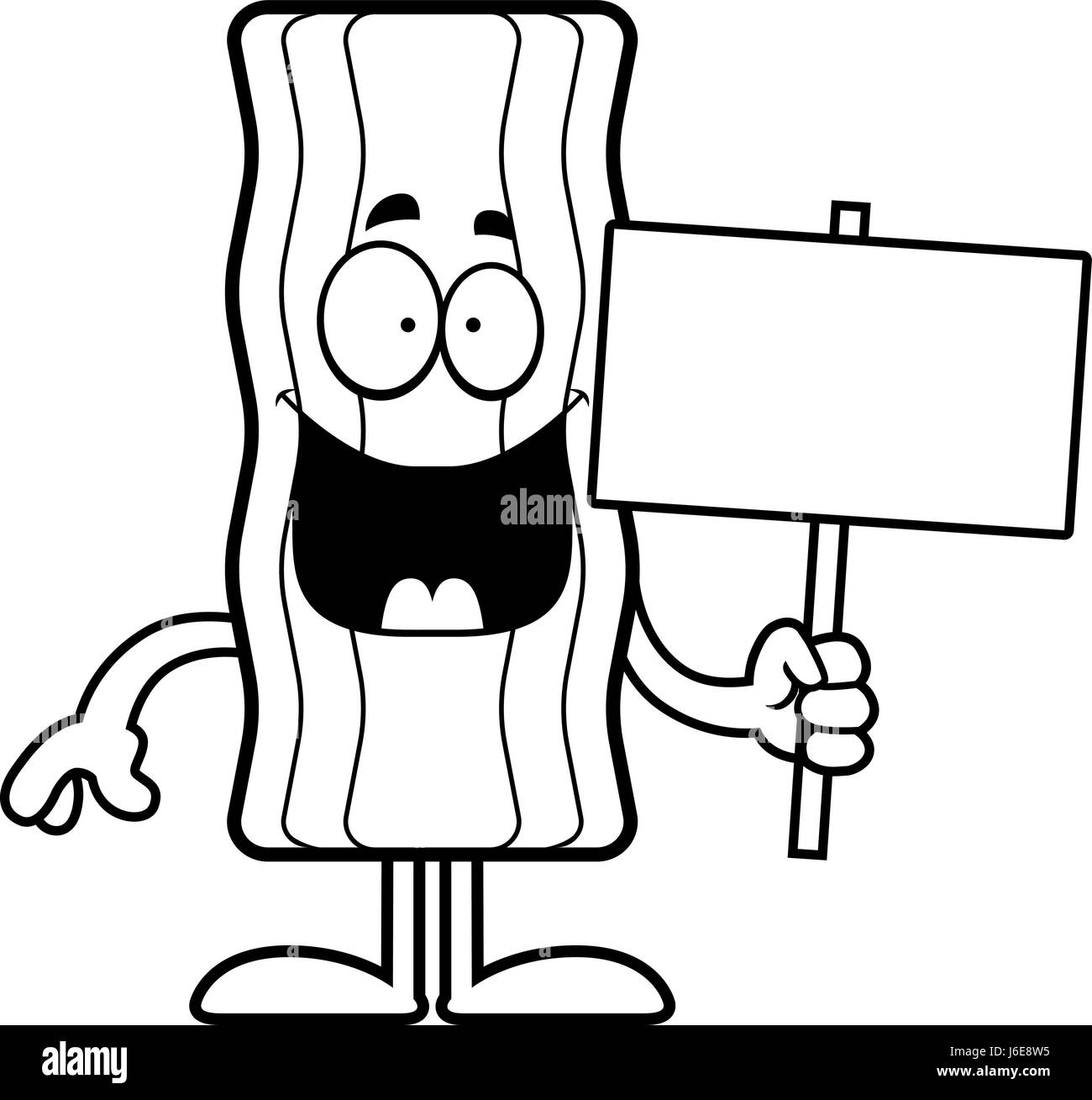 Bacon Coloring Book