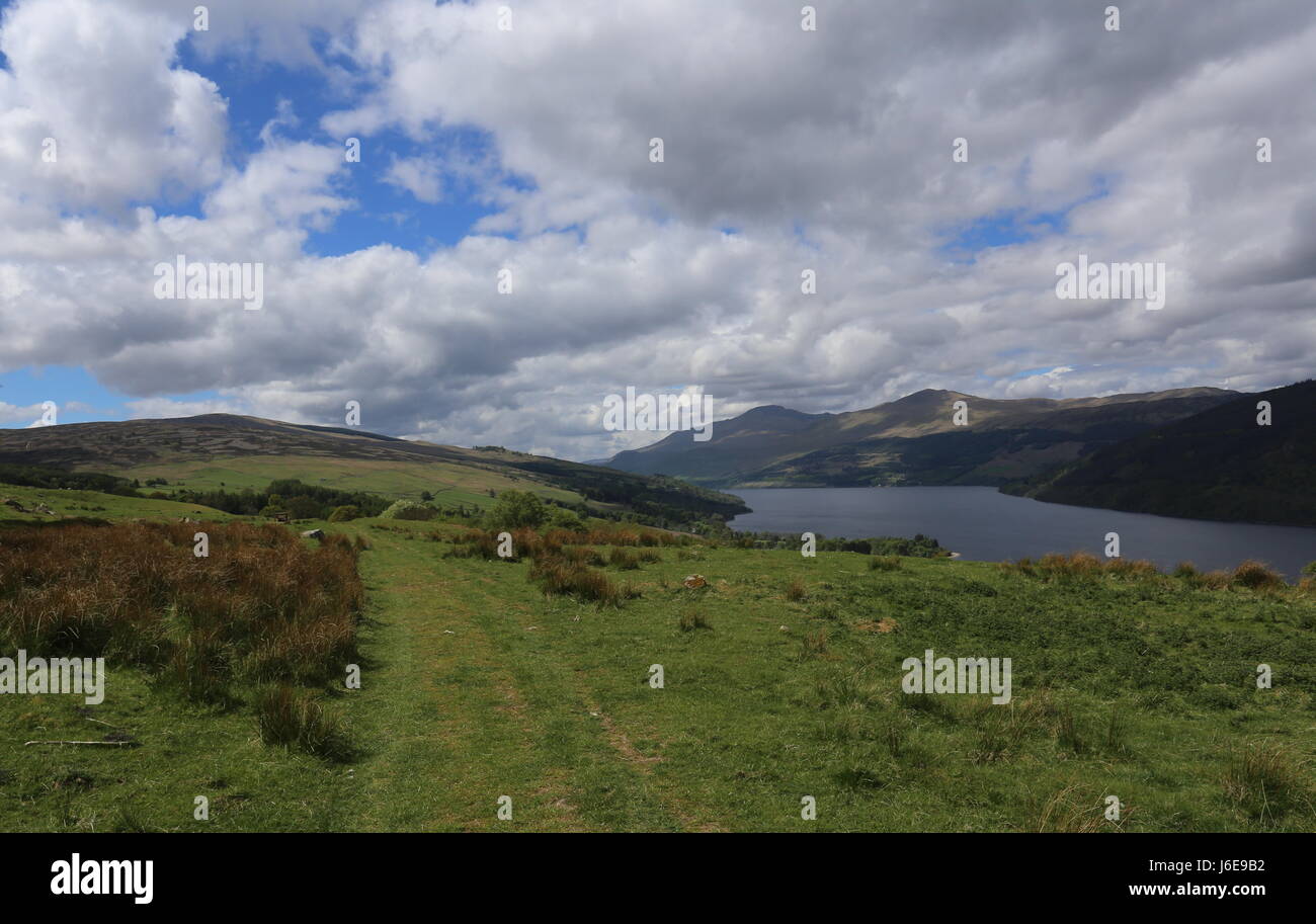 Rob Roy Way and Loch Tay Scotland May 2017 Stock Photo - Alamy
