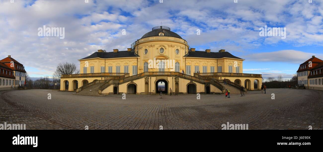 Schloss solitude castle stuttgart baden hi-res stock photography and ...