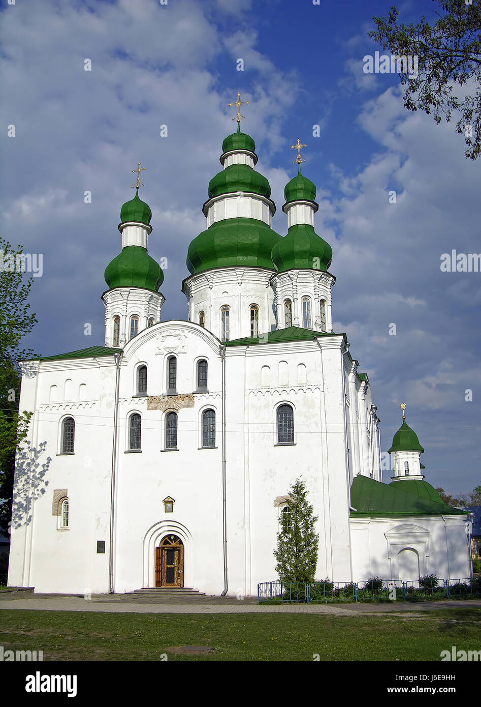 Uspensky cathedral of the Eletsky monastery in Chernigov, Ukraine Stock ...