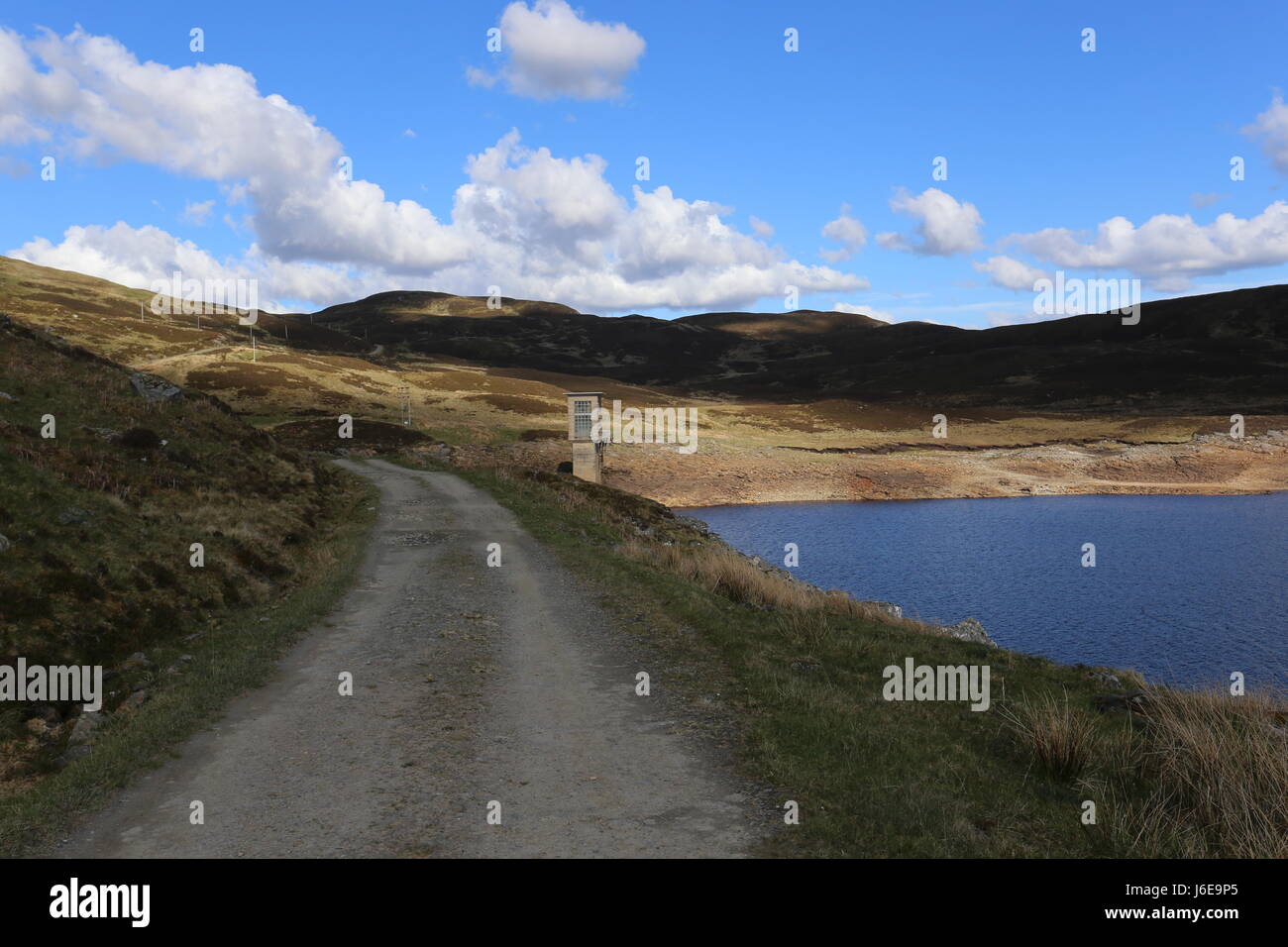 Rob Roy Way and Lochan Breaclaich Scotland May 2017 Stock Photo - Alamy