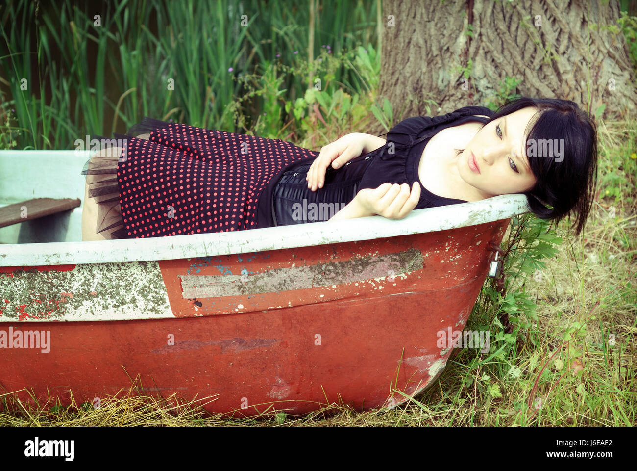 woman sad loneliness sadness salt water sea ocean water alone lonely ...