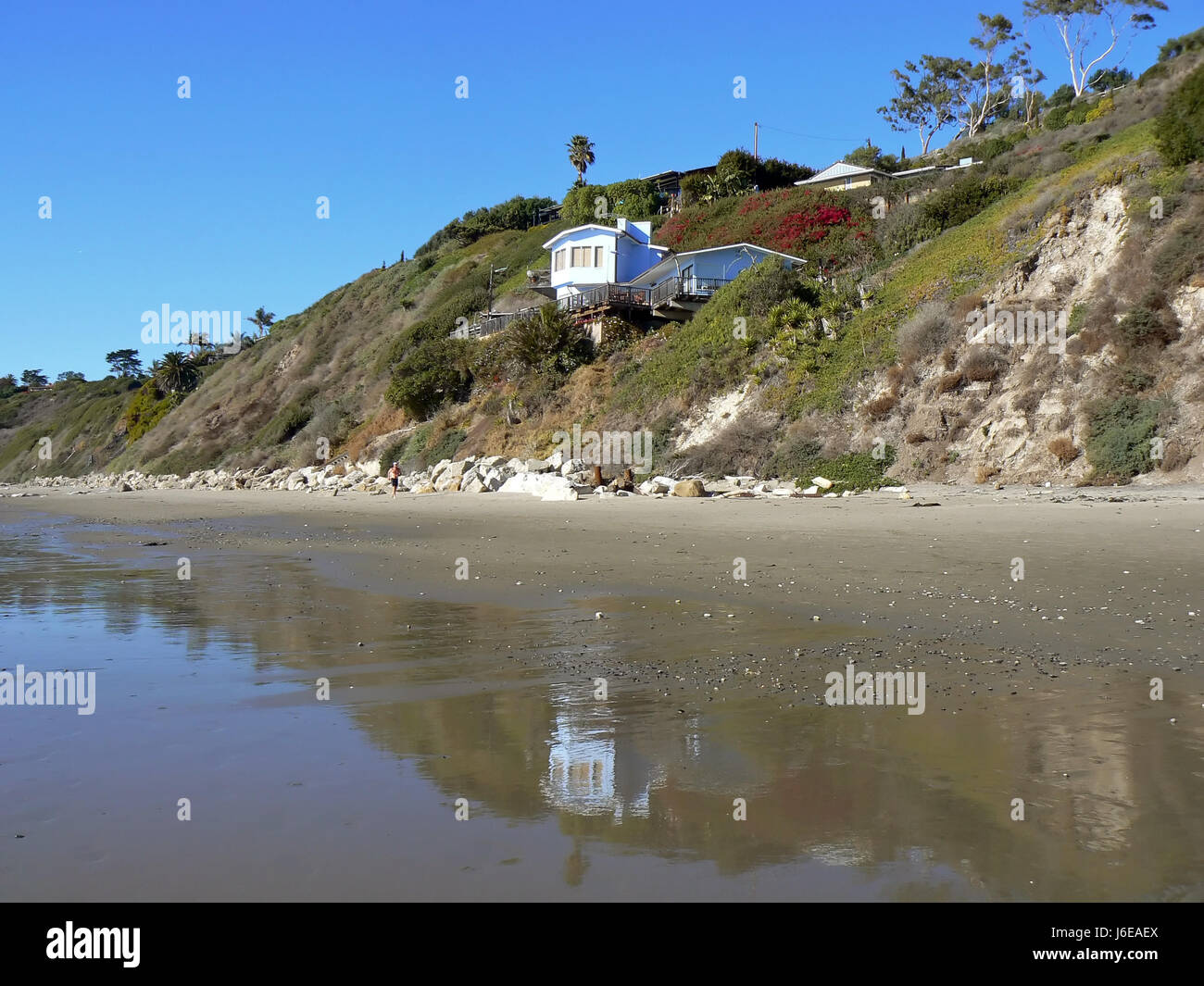 beach seaside the beach seashore small tiny little short california ...